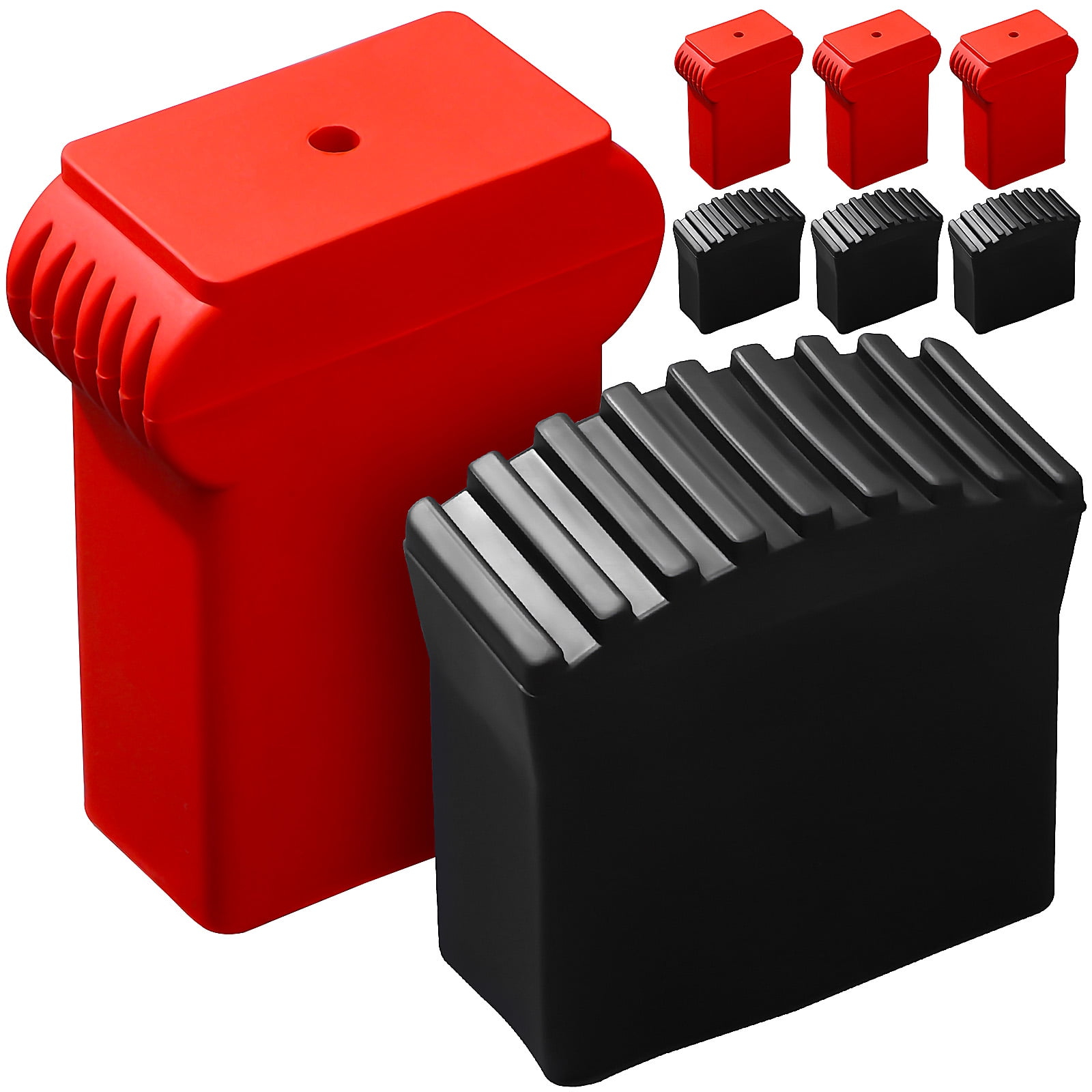 Worgeous 8Pcs Ladder Safety Covers Rubber for Stabilizing and ...