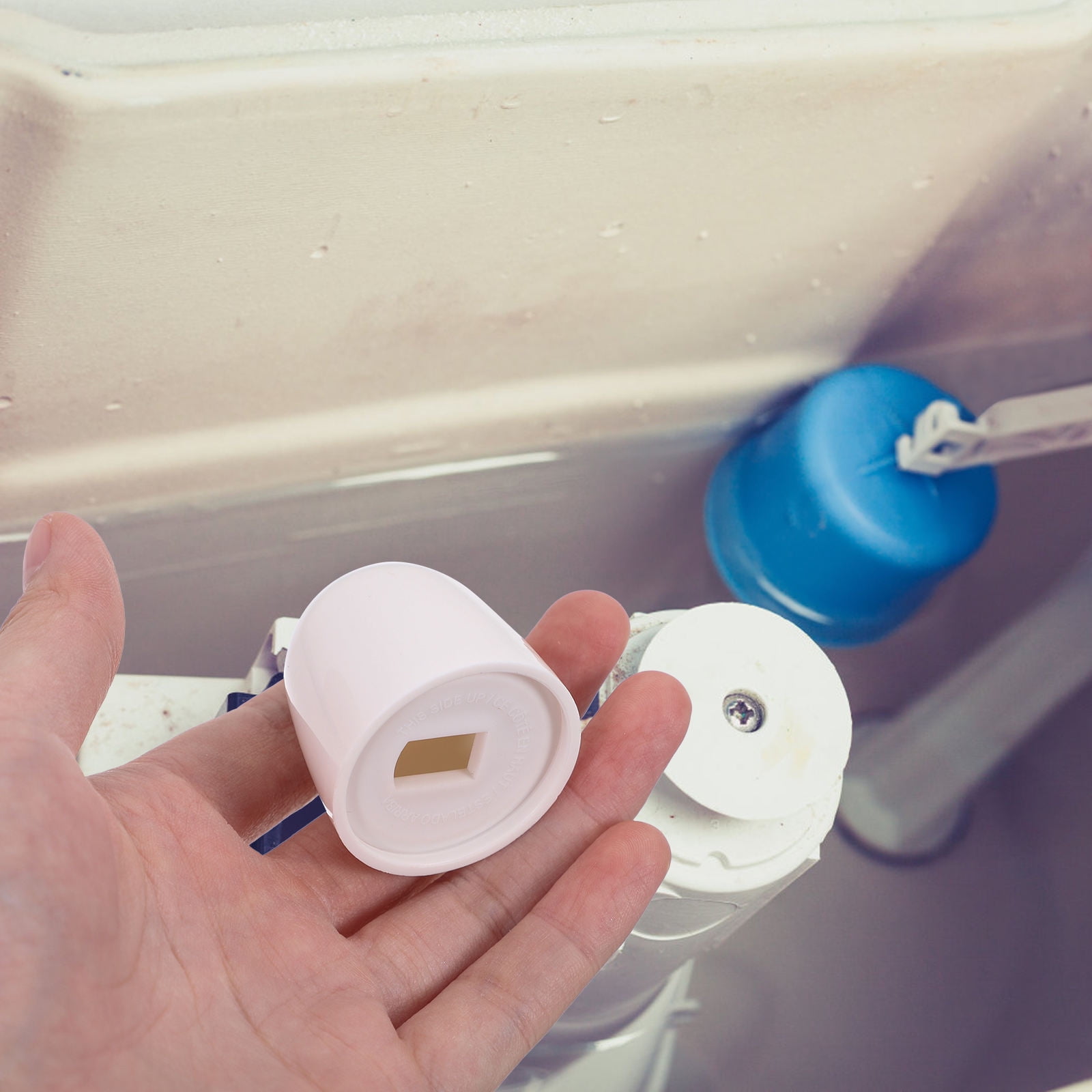 Worgeous Bolt Covers For Toilet Base Round Toilet Caps 8Pcs Abs ...