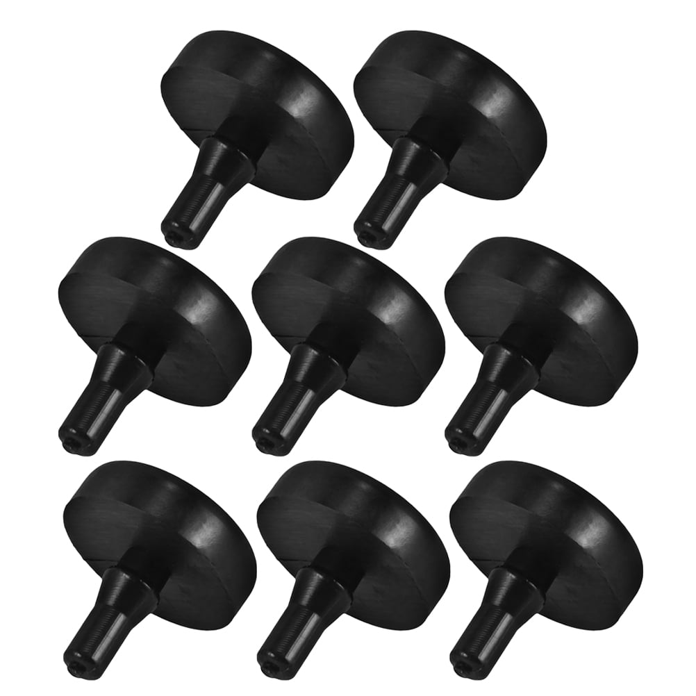 Worgeous 8pcs Brake Pedal Rubber Stopper And Clutch Pedal Pad Set Brake ...