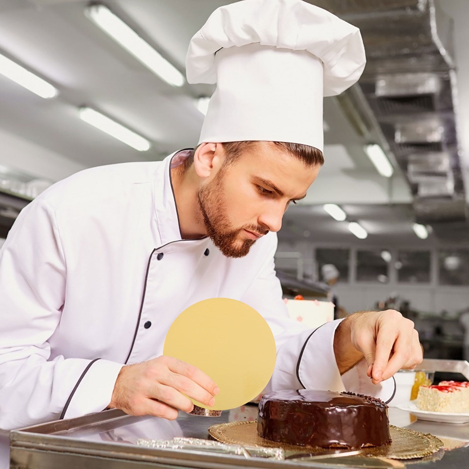 Worgeous 8pcs Cake Rounds Paper Cake Base Cake Bottom Plate Round Cake ...