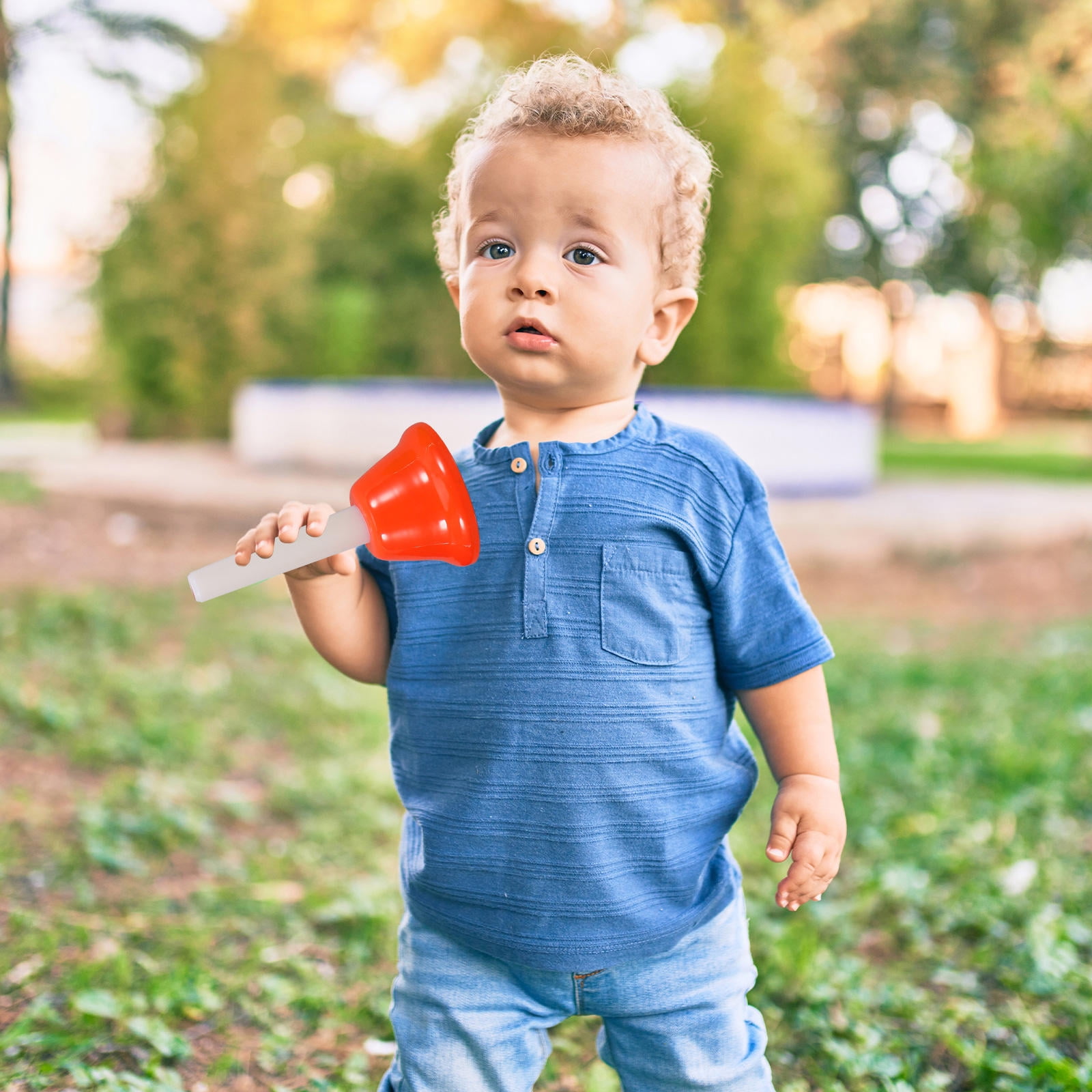Worgeous 8pcs Children 8-Note Hand Bells Set Colorful Musical ...