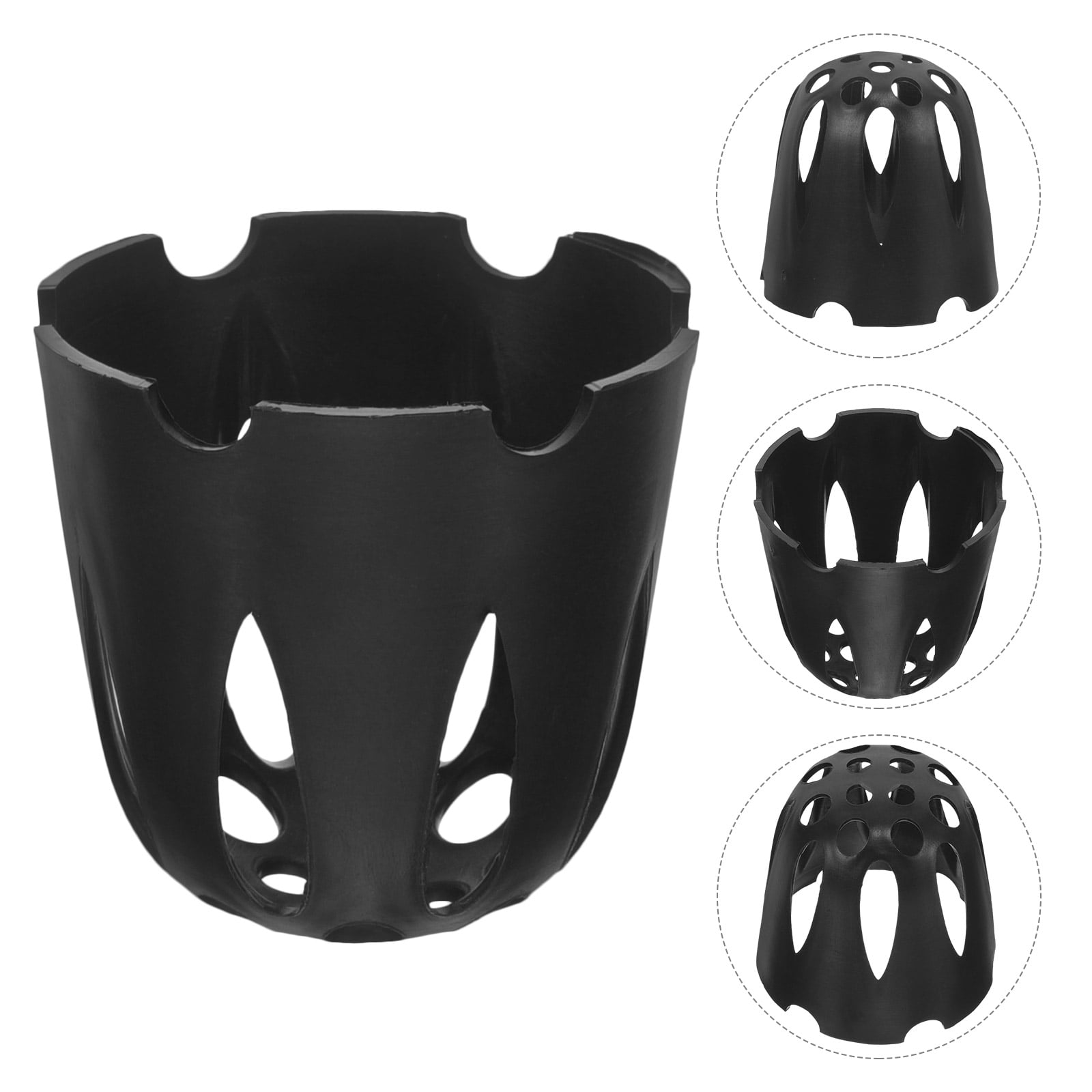 Worgeous 8pcs Garden Drainage Mesh Hole Baskets Orchid Pot Baskets ...