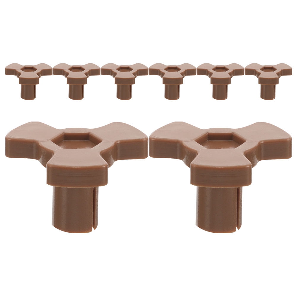 Worgeous 8pcs Microwave Oven Turntable Coupler Glass Tray Support ...