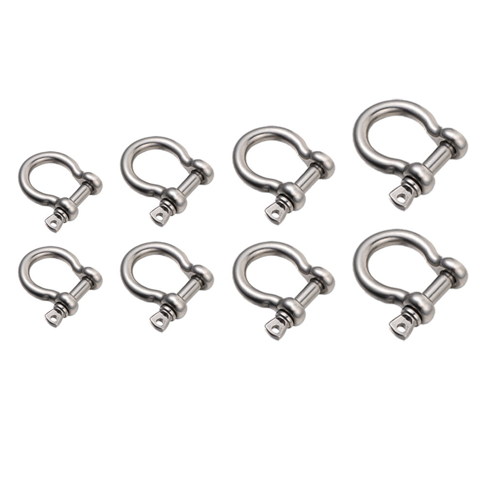 Worgeous 8pcs Practical Metal Shackle Metal Shackle Lifting Shackle ...