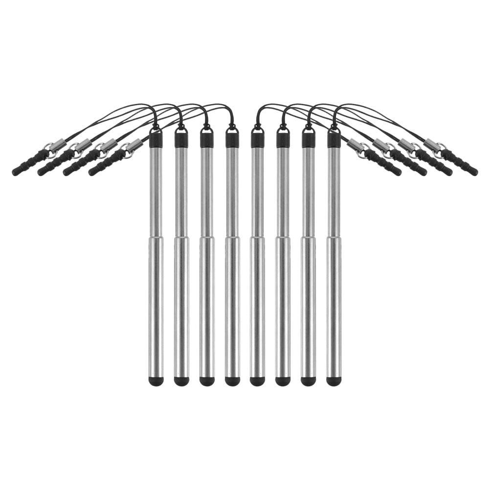 Worgeous 8pcs Retractable Stylus Pen For Touchscreen Devices Universal ...