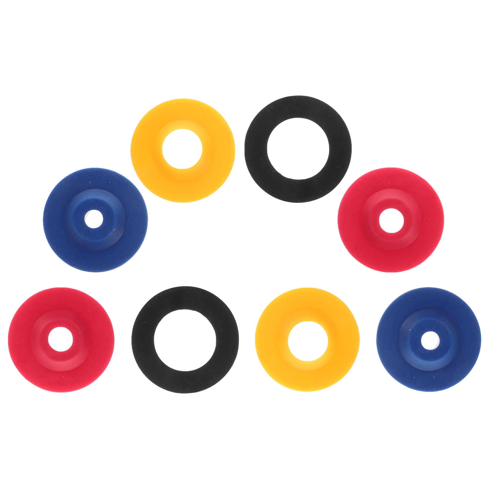 Worgeous 8pcs Silicone Shower Flow Restrictor Kit Assorted Leak-Proof ...