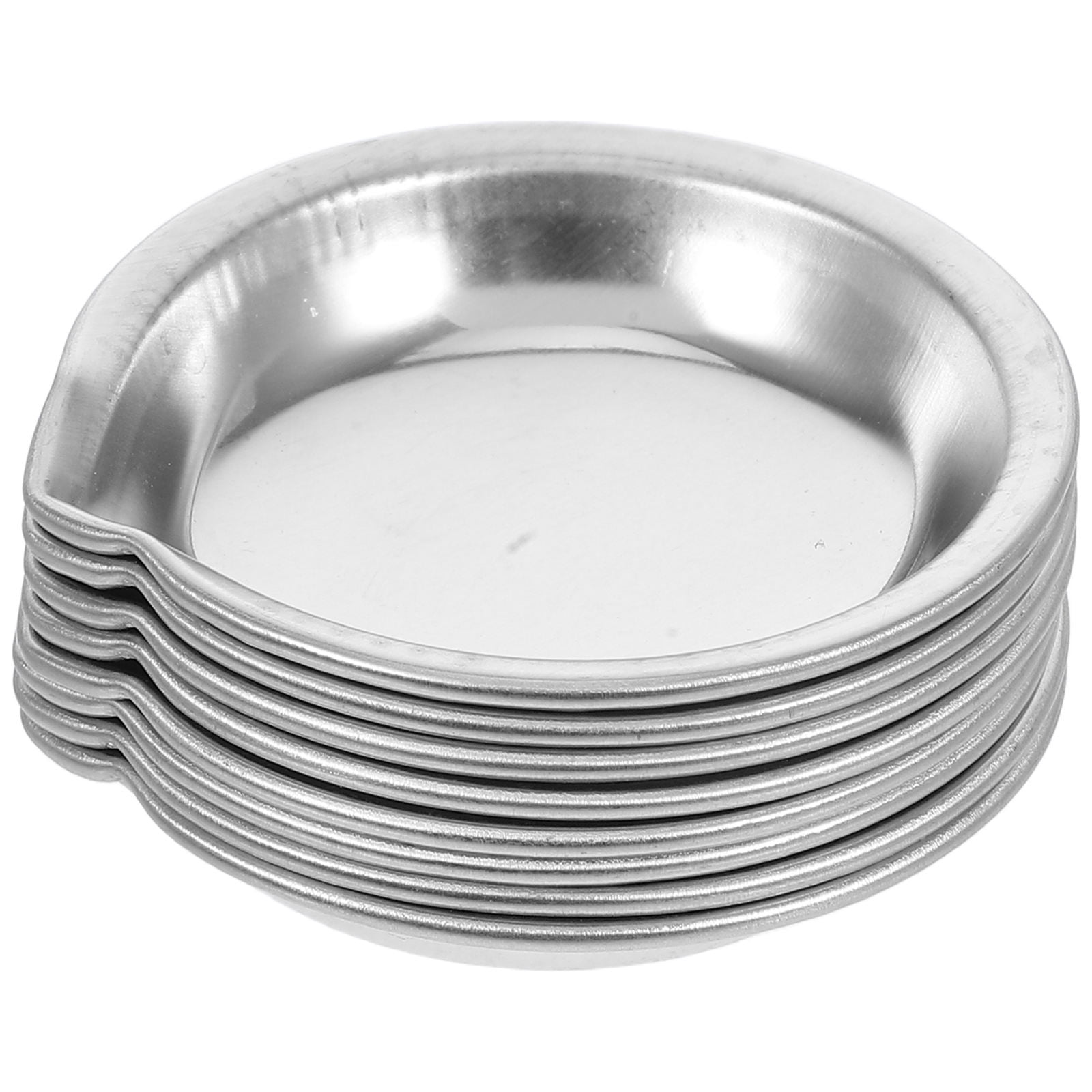 Worgeous 8pcs Small Stainless Steel Paint Mixing Tray Pigment Trays ...