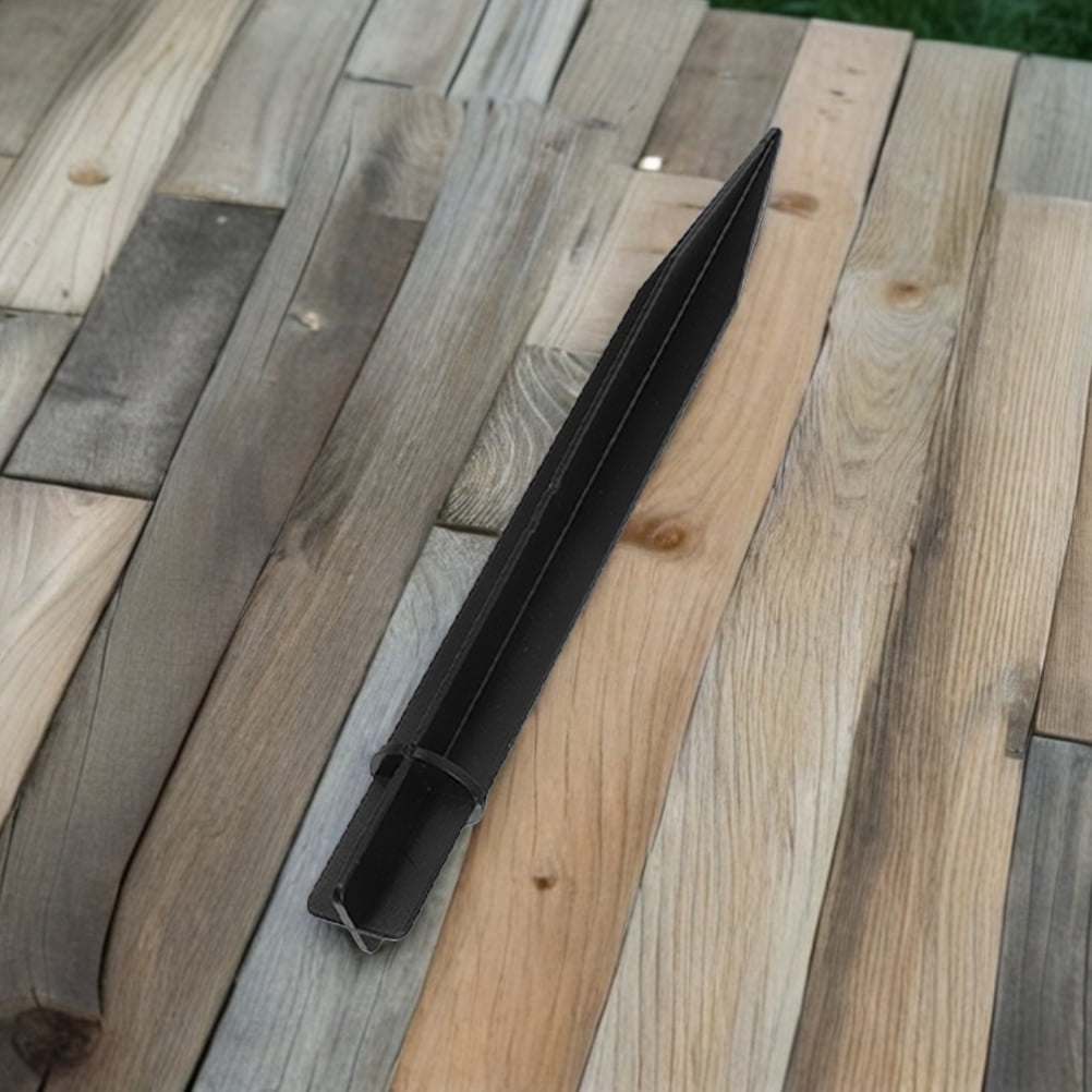 Worgeous 8pcs Solar Light Stakes Ground Spikes Plastic Garden Pathway ...