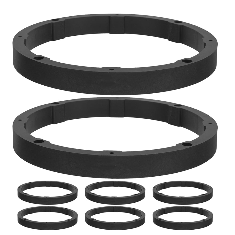Worgeous 8pcs Universal Car Audio Speaker Adapter Rings for Speakers ...