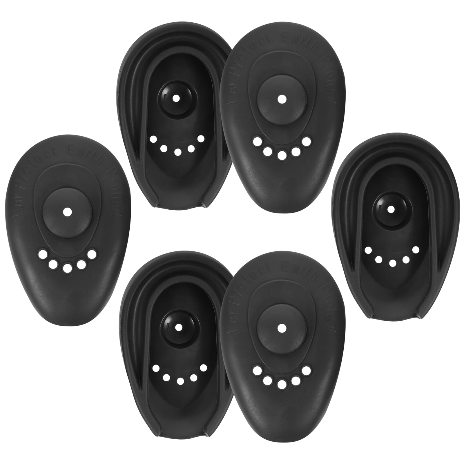 Worgeous 9 Pairs of Silicone Ear Covers for Hair Dye Ear Protectors for ...