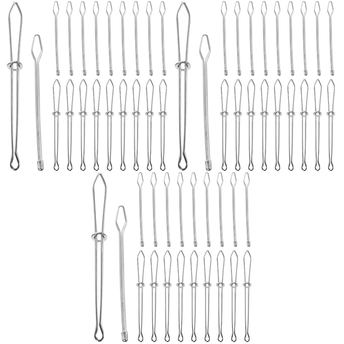 Worgeous 90 pcs Drawstring Threader String Threader Sewing Thread Guide ...