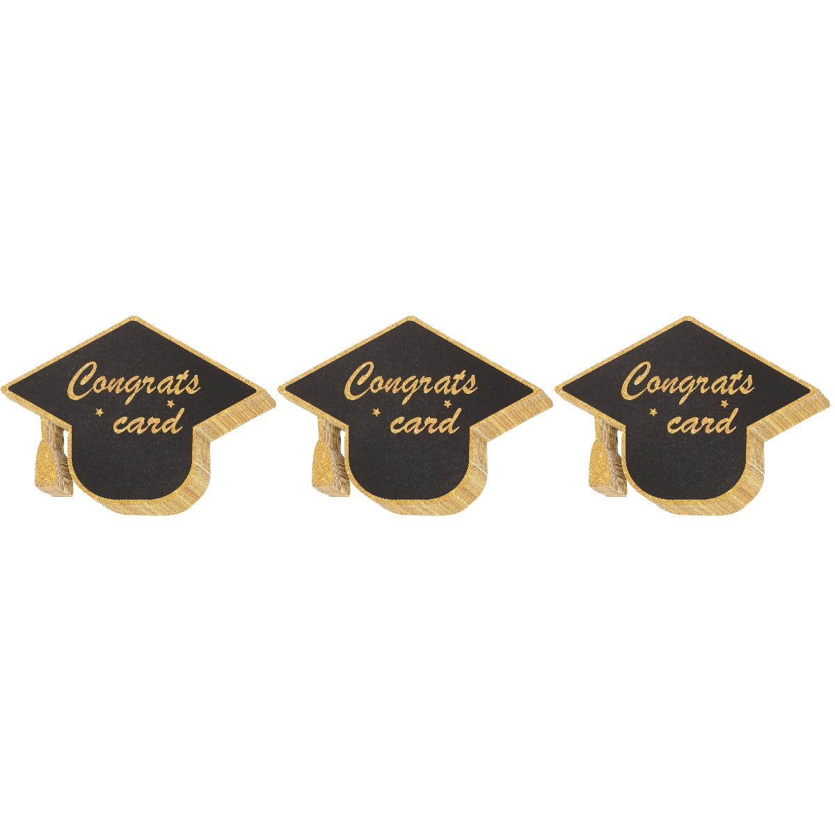Worgeous 90 pcs Graduation Cap Shape Cards Exquisite Graduation ...