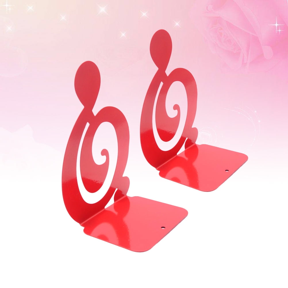 Worgeous A Pair Book Bezel Metal Desktop Stand Simplicity Bookmark ...