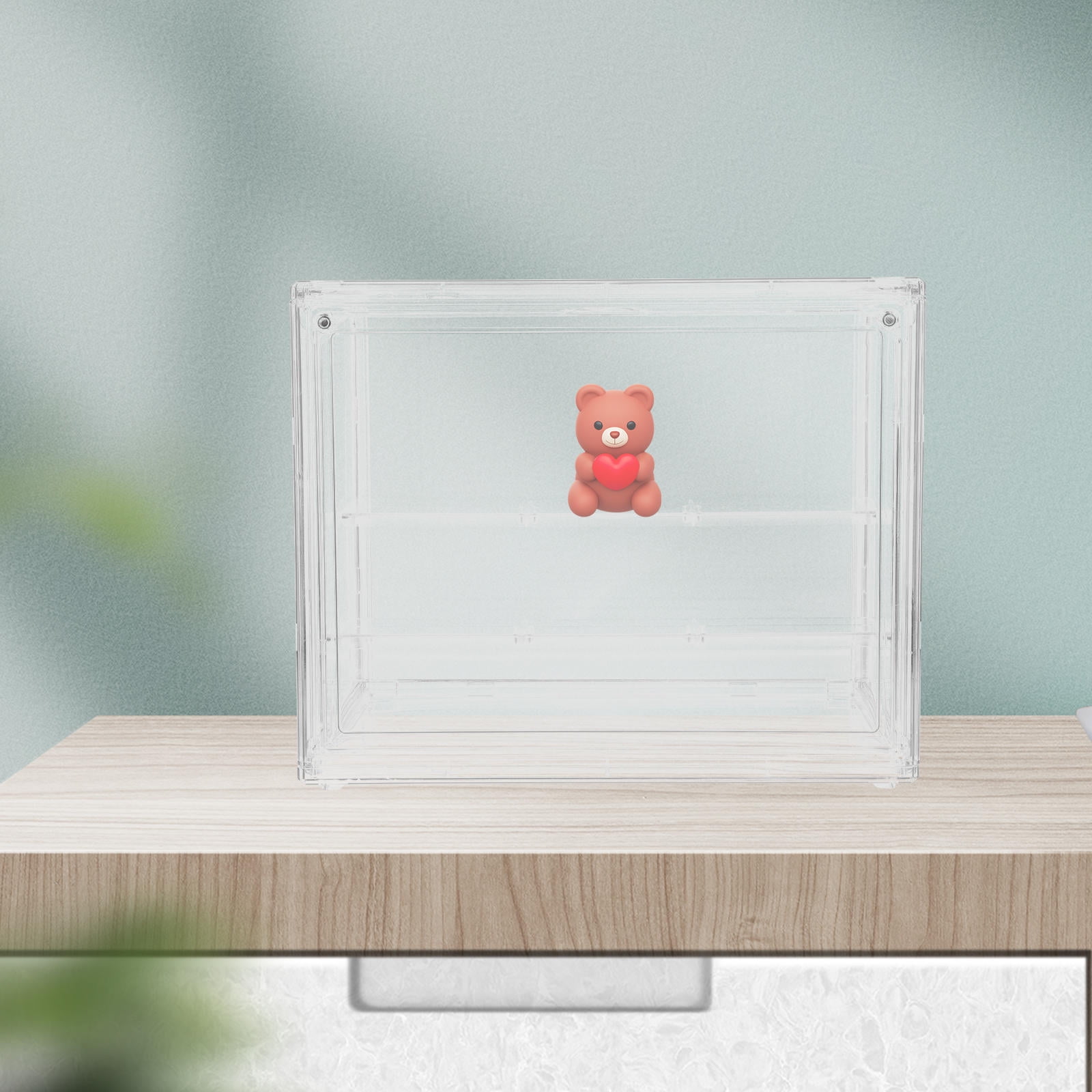 Worgeous Acrylic Display Case Stand for Figure Cabinet Toy Clear ...