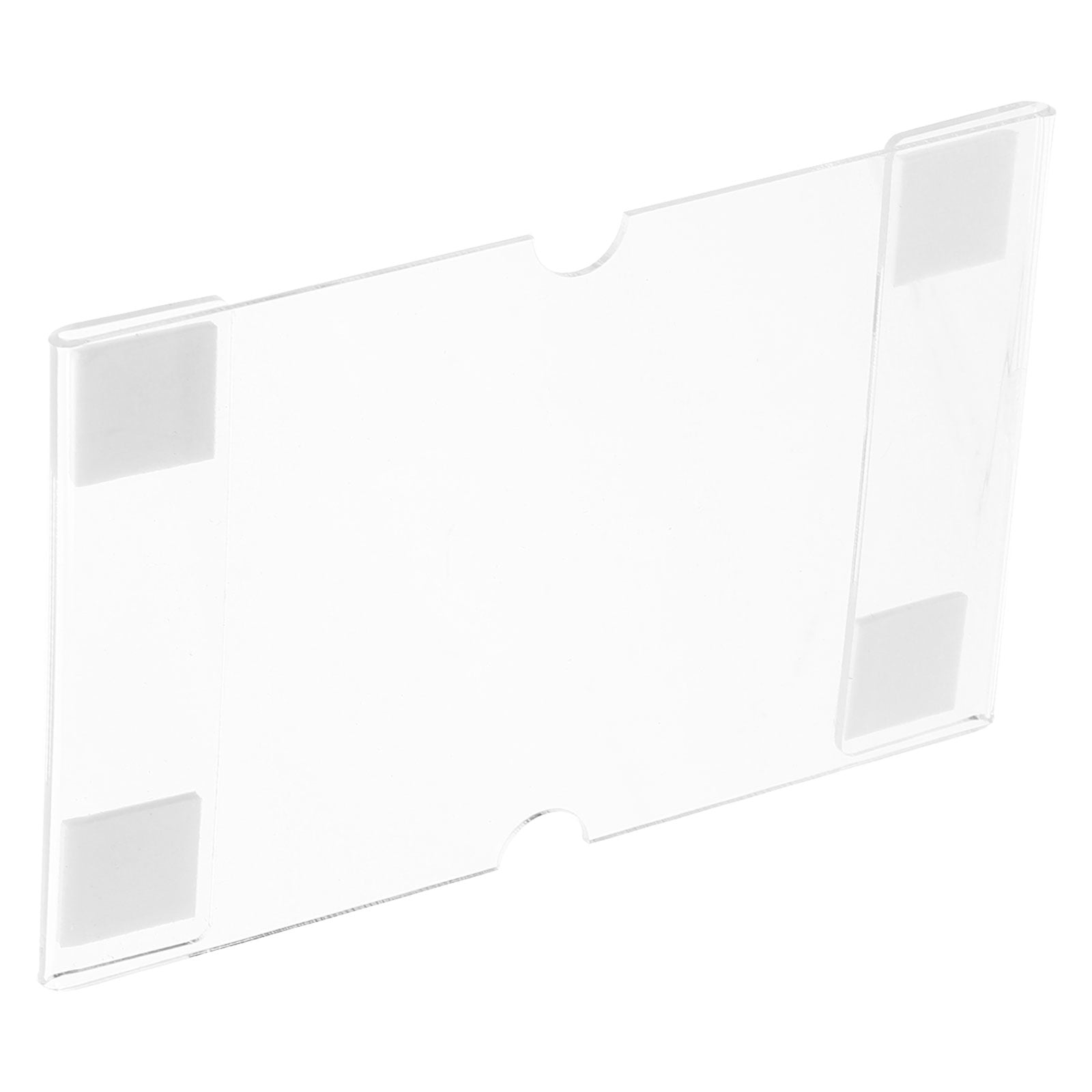 Worgeous Acrylic Sign Holder 6x4 Inch Acrylic Display Stand With Tape ...