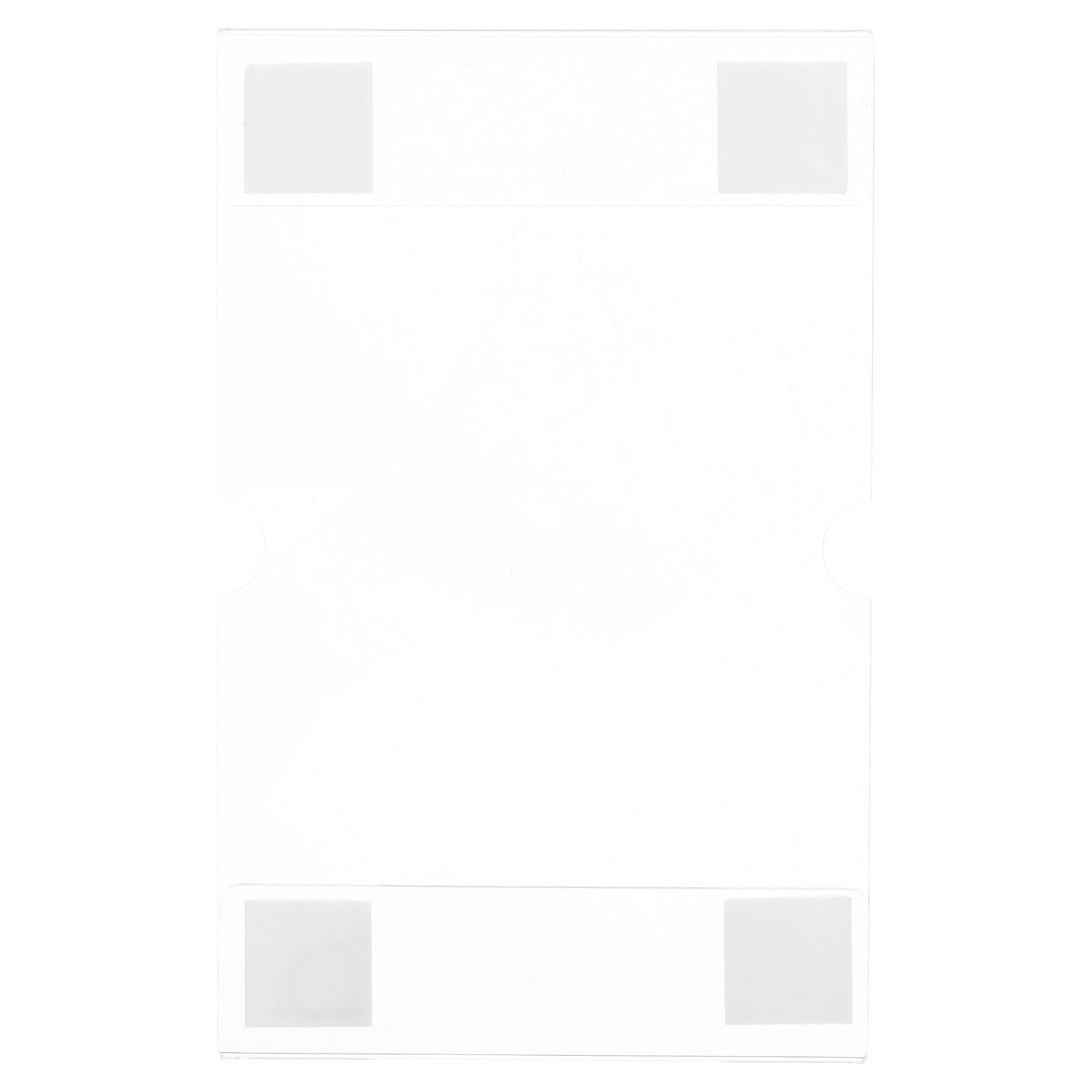 Worgeous Acrylic Sign Holder 6x4 Inch Acrylic Display Stand With Tape ...