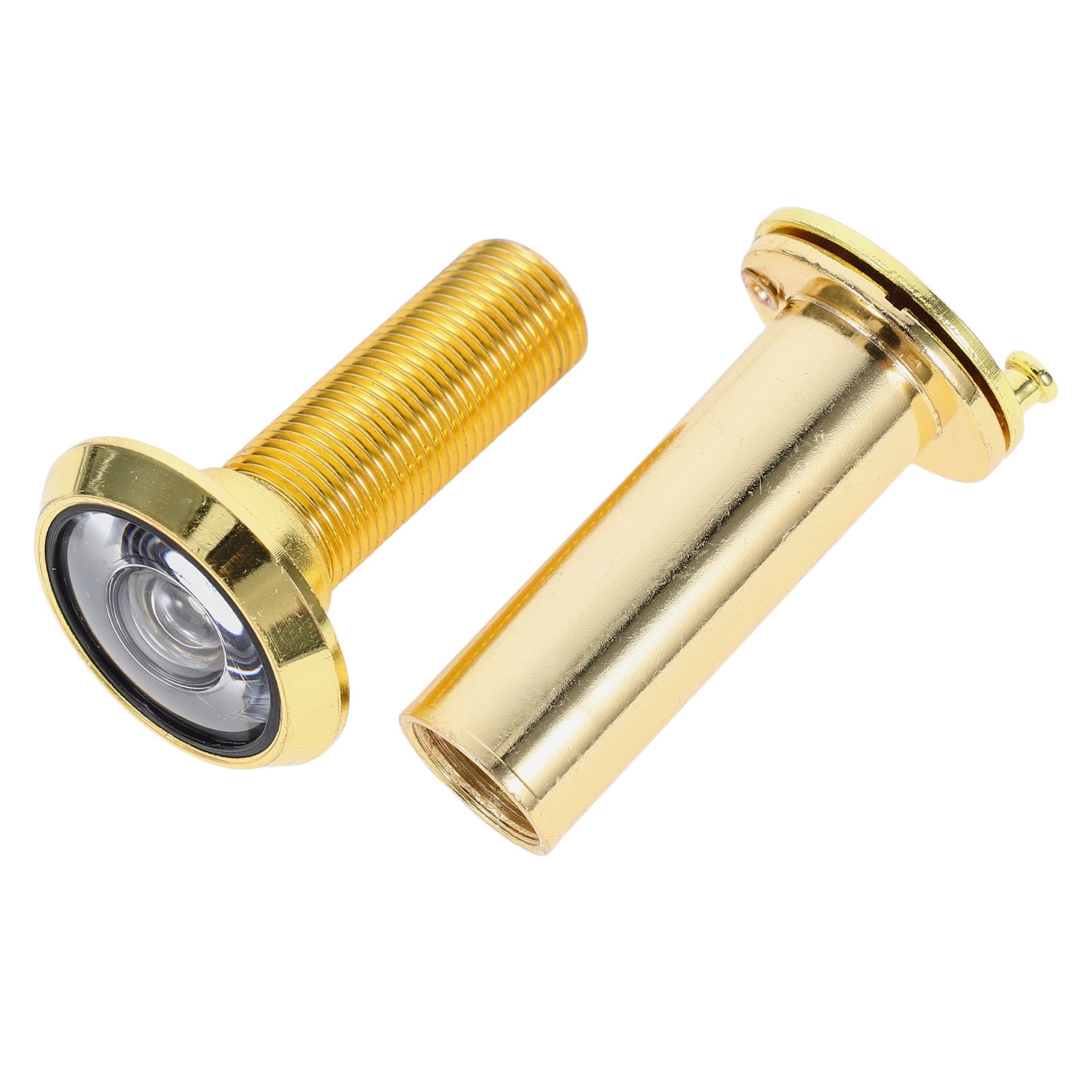 SEWCHICS Various Door Types Golden Metal Peephole 1Pcs 2.1X1.1X1.1In ...