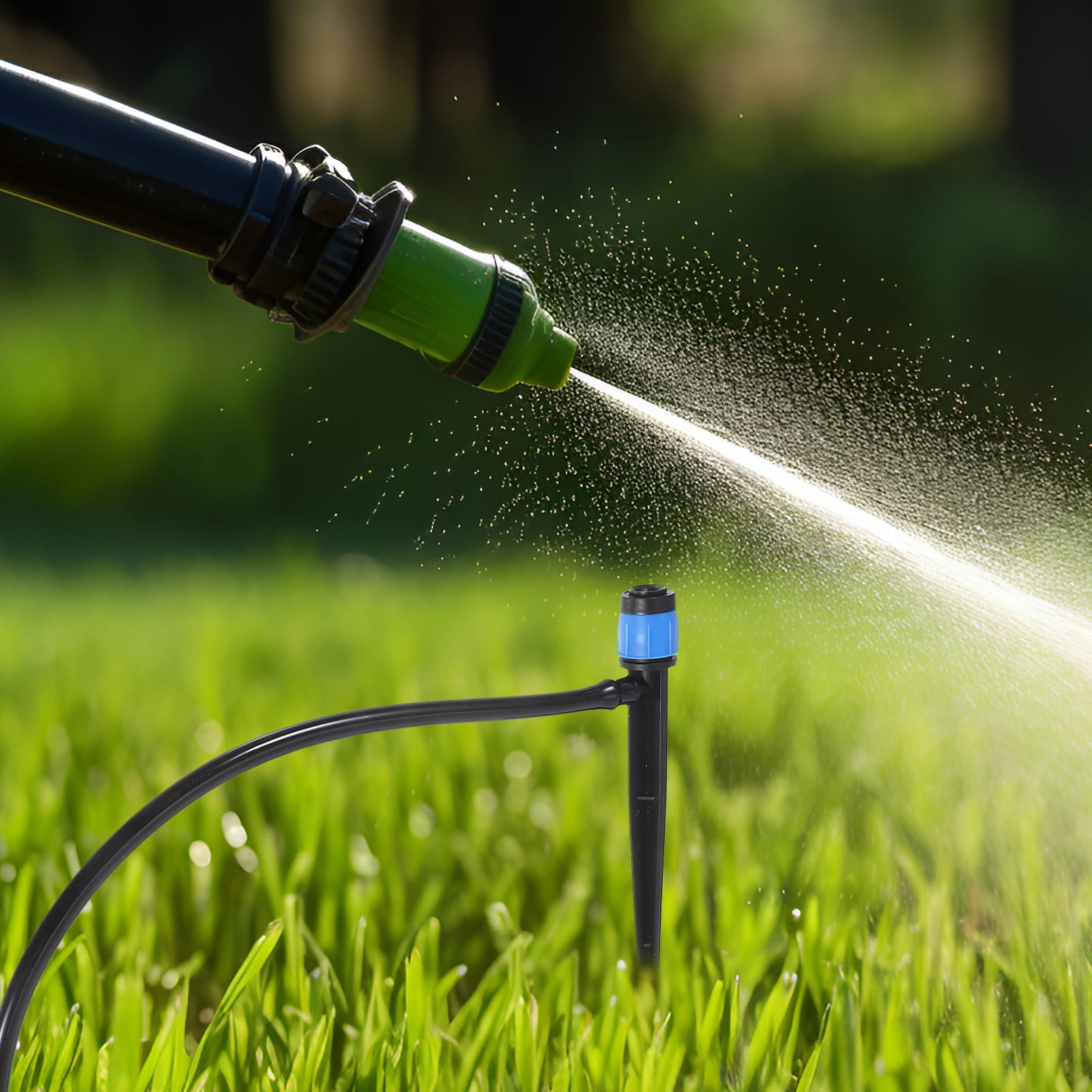 Worgeous Adjustable Garden Sprayer with 360 Degree Water Flow Drippers ...