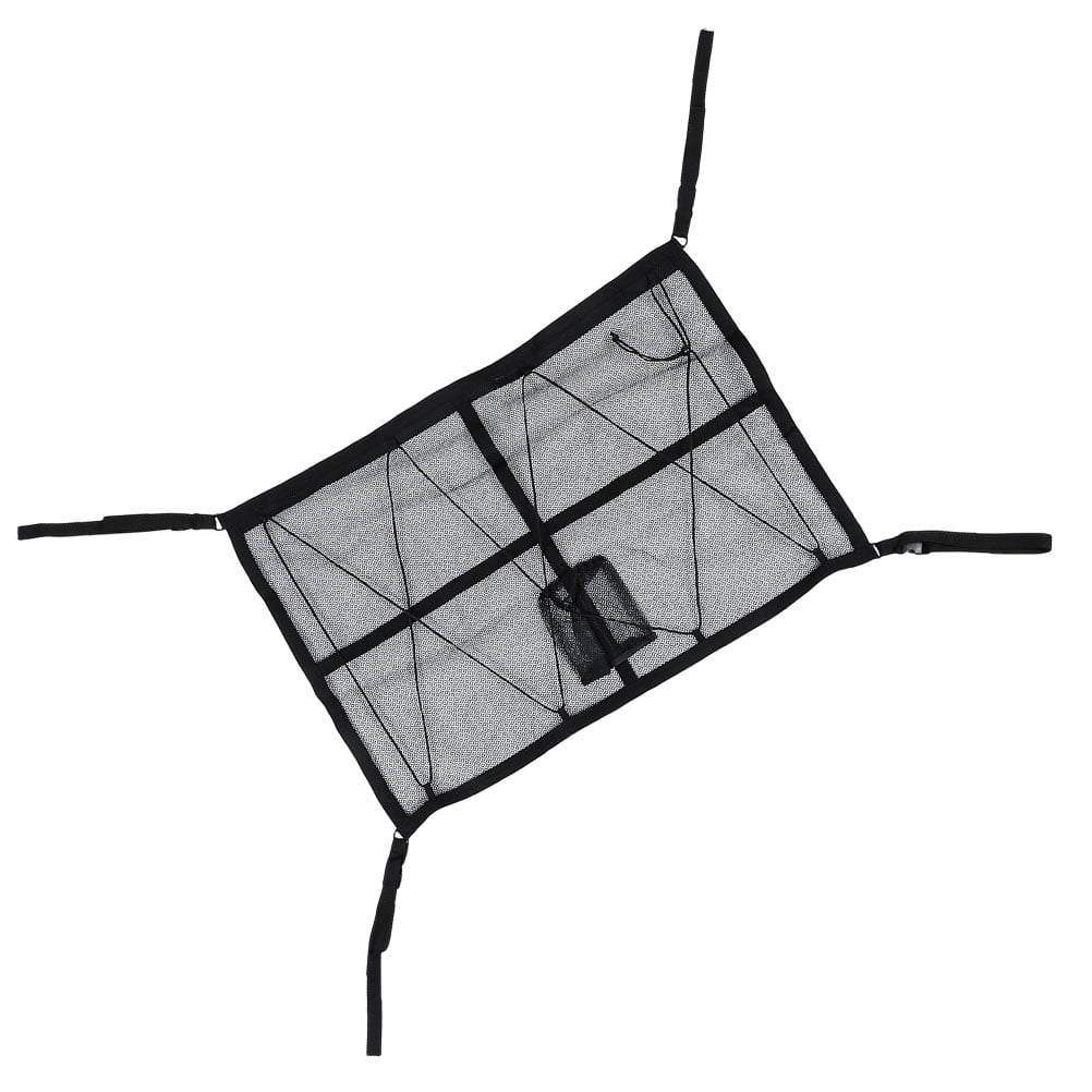 Worgeous Adjustable Hanging Car Ceiling Storage Net with Tissue Box ...