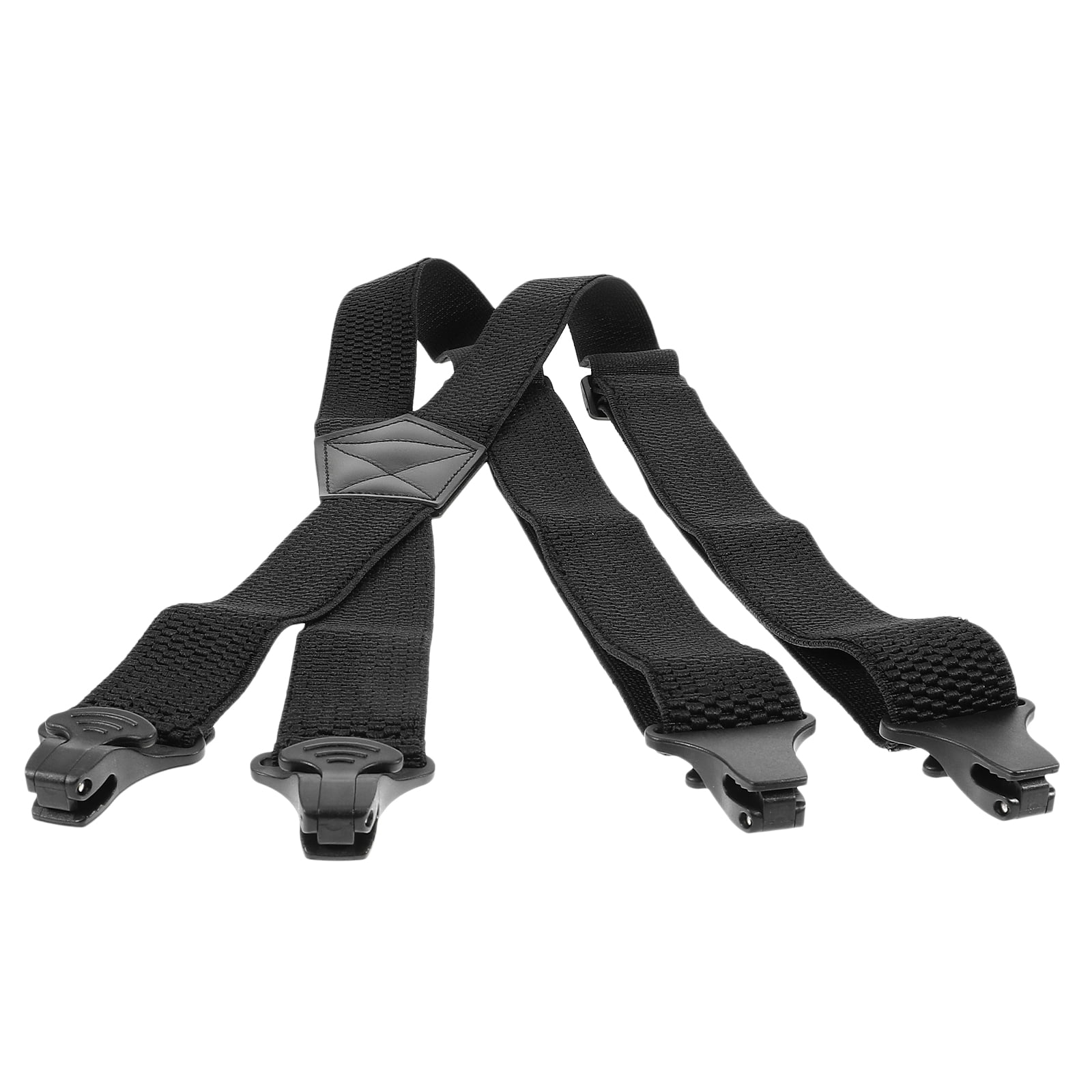 Milisten Elastic Mens Suspenders Black Polyester 1Pcs 49.2X1.4X0.2In ...