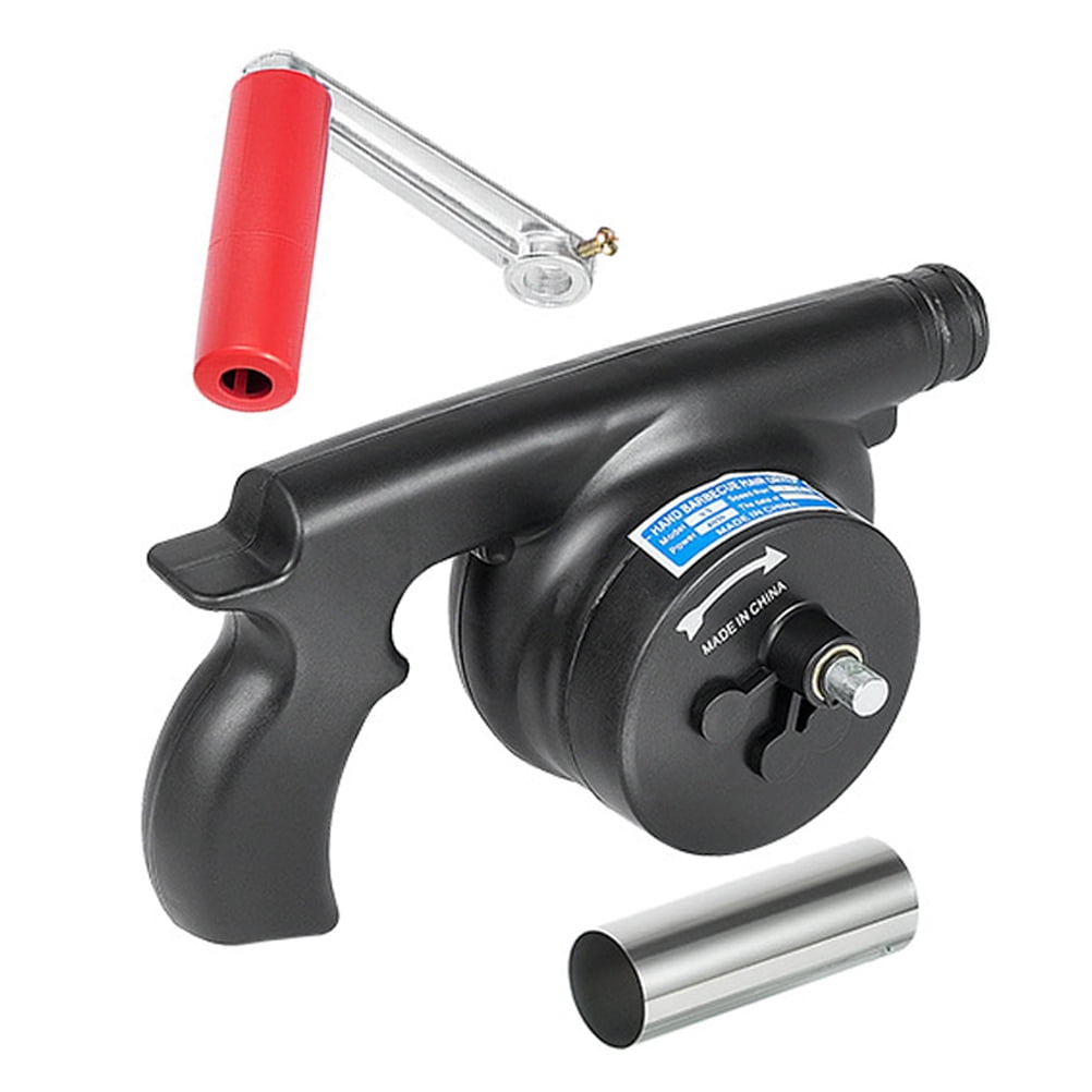 Worgeous Air Fire Blower for Grill Camping Barbecue Fan Handheld Manual ...