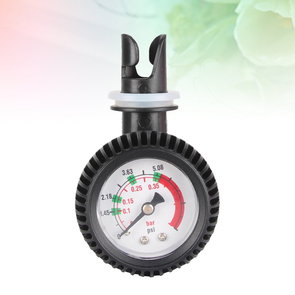 Worgeous Inflator Boat Gauge Black PVC 1Pack - Walmart.com