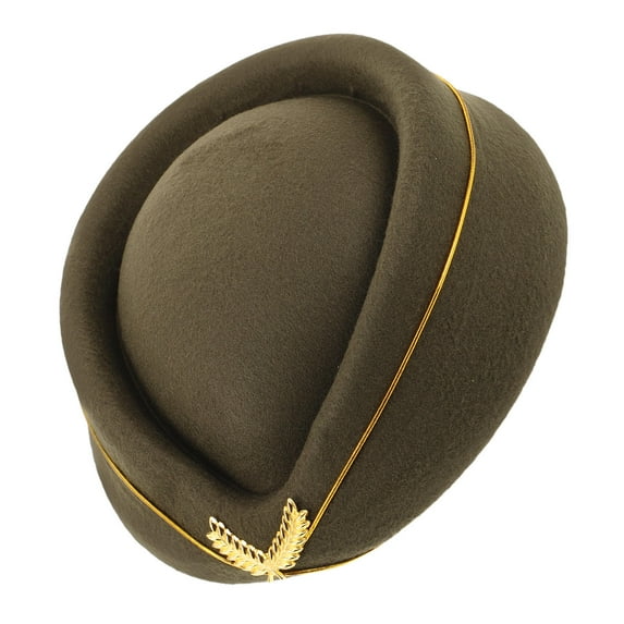 Worgeous Airline Stewardess Hat Fashionable Beret Hat For Women Flight ...