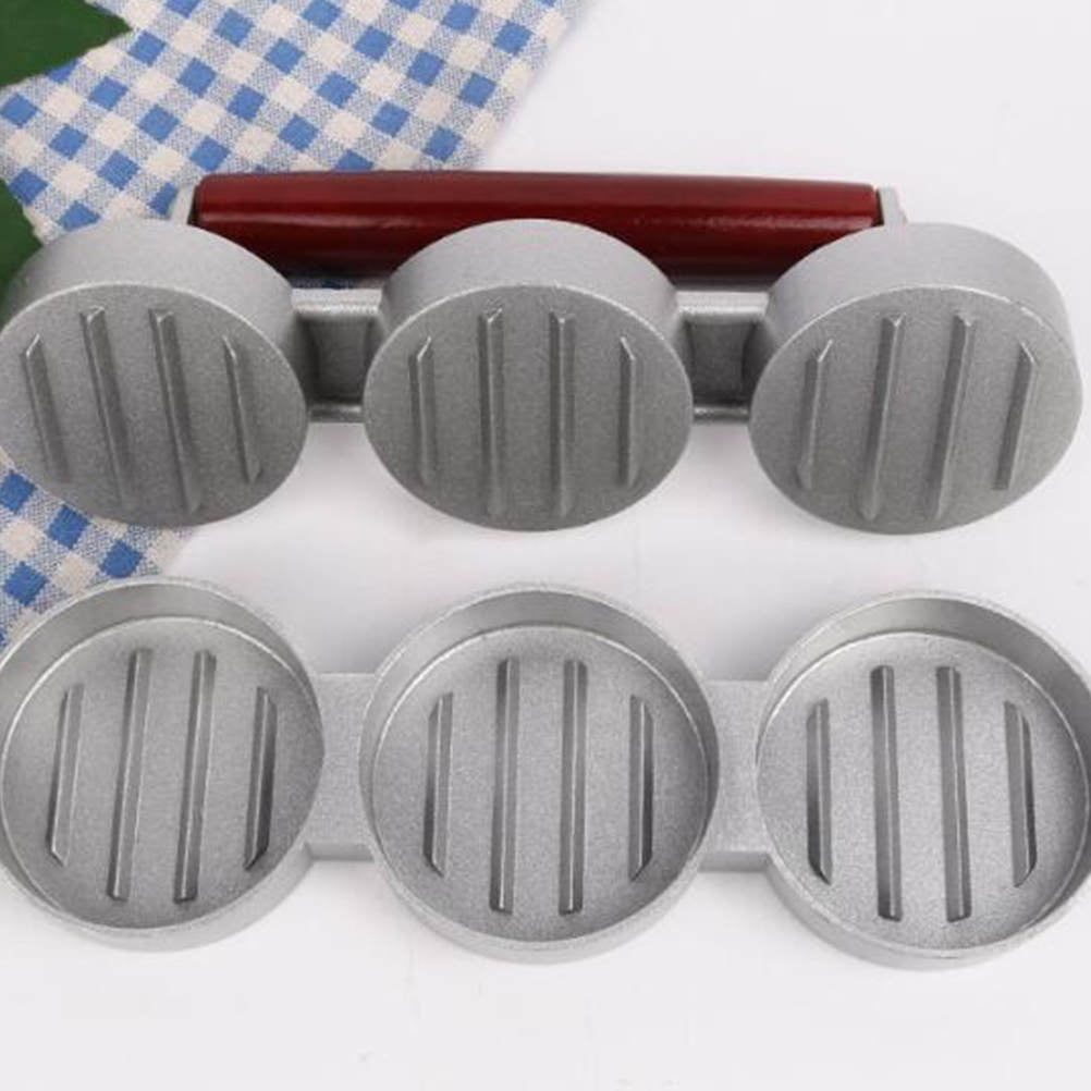 Worgeous Aluminum Alloy Burger Press Maker Tool for DIY Hamburger ...