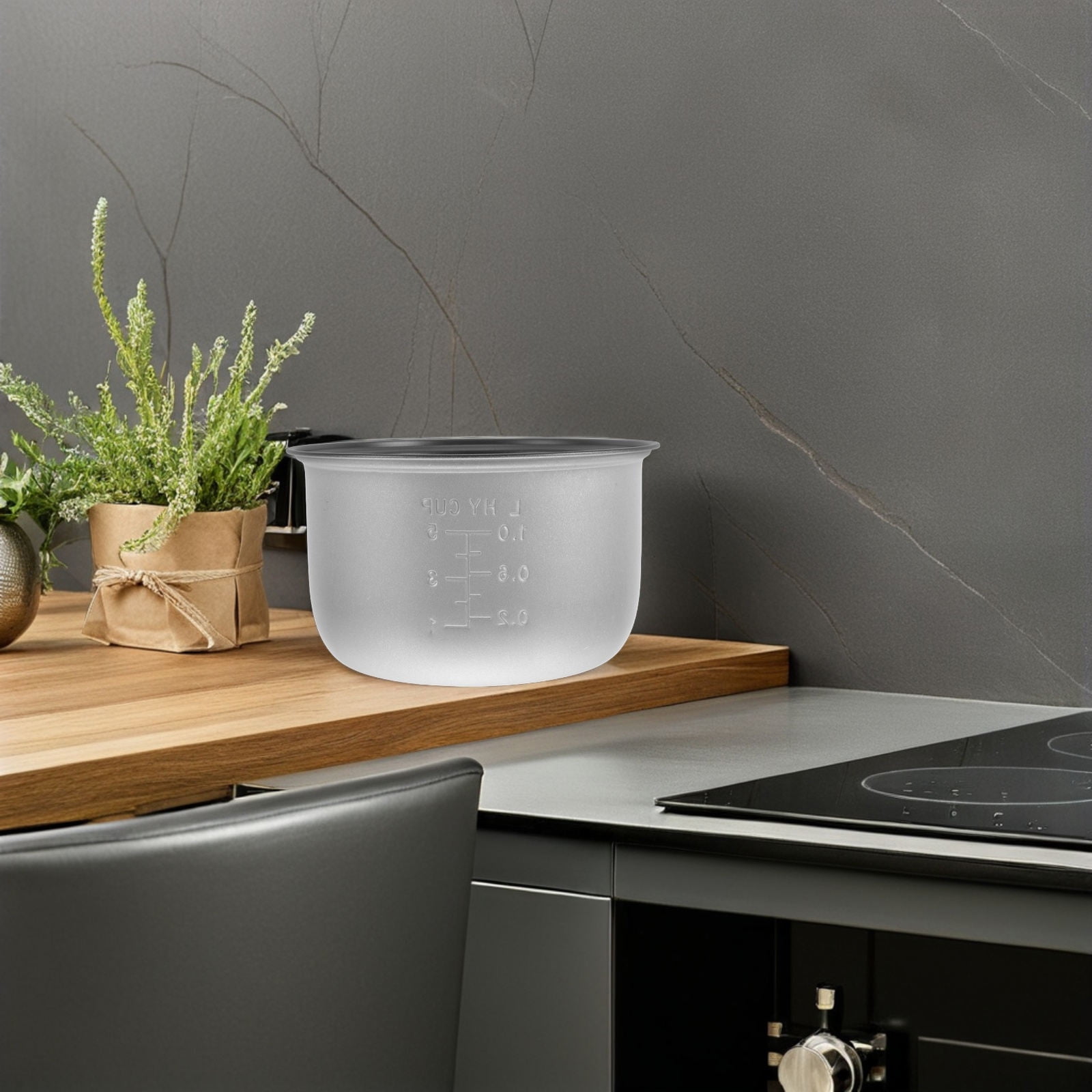 Worgeous Aluminum Alloy Rice Cooker Liner Pots Rice Cooker Replacement ...