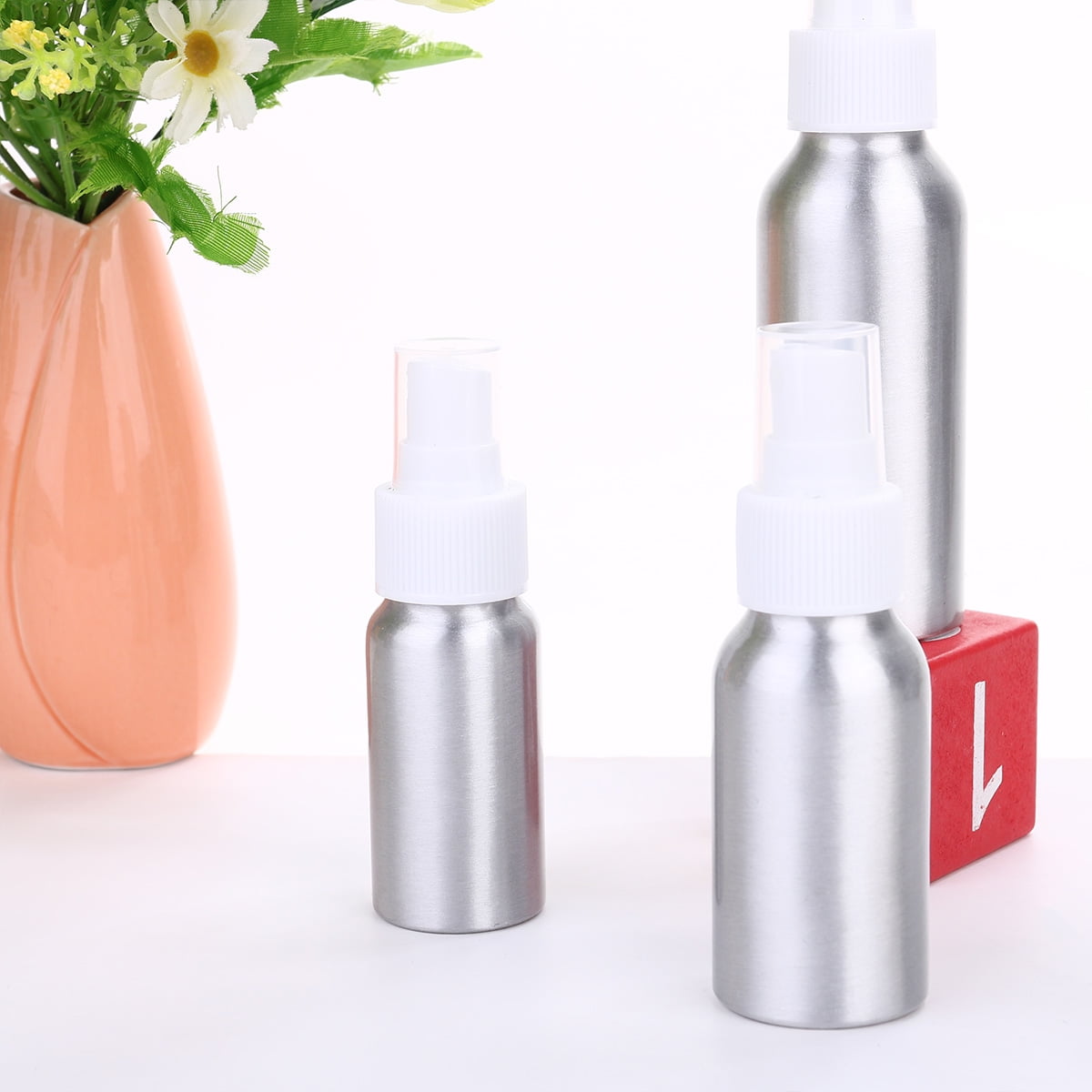 Worgeous Aluminum Disinfection Spray Bottle Liquid Storage Container ...