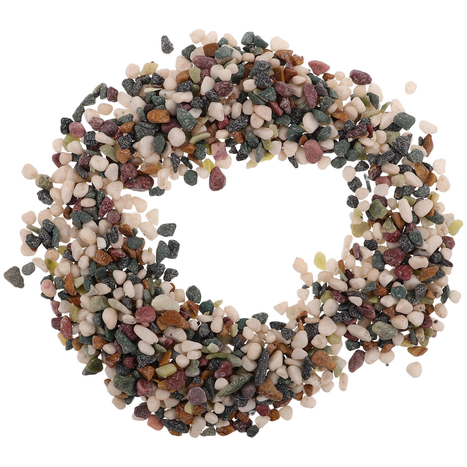 Natural Aquarium Gravel for Decorative Fish Tank Bottom Space Saving ...
