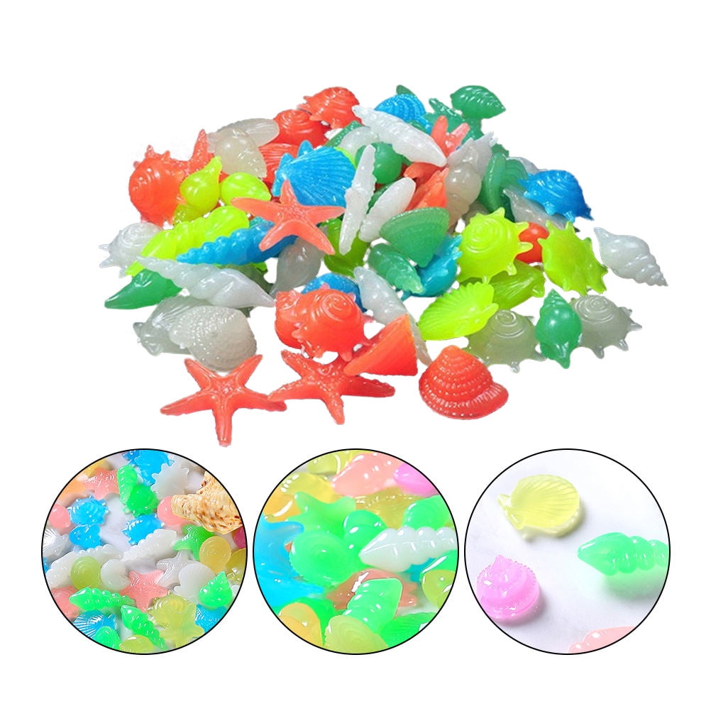 Worgeous Assorted Color Resin Stones for Fish Tank Decor Craft Projects ...