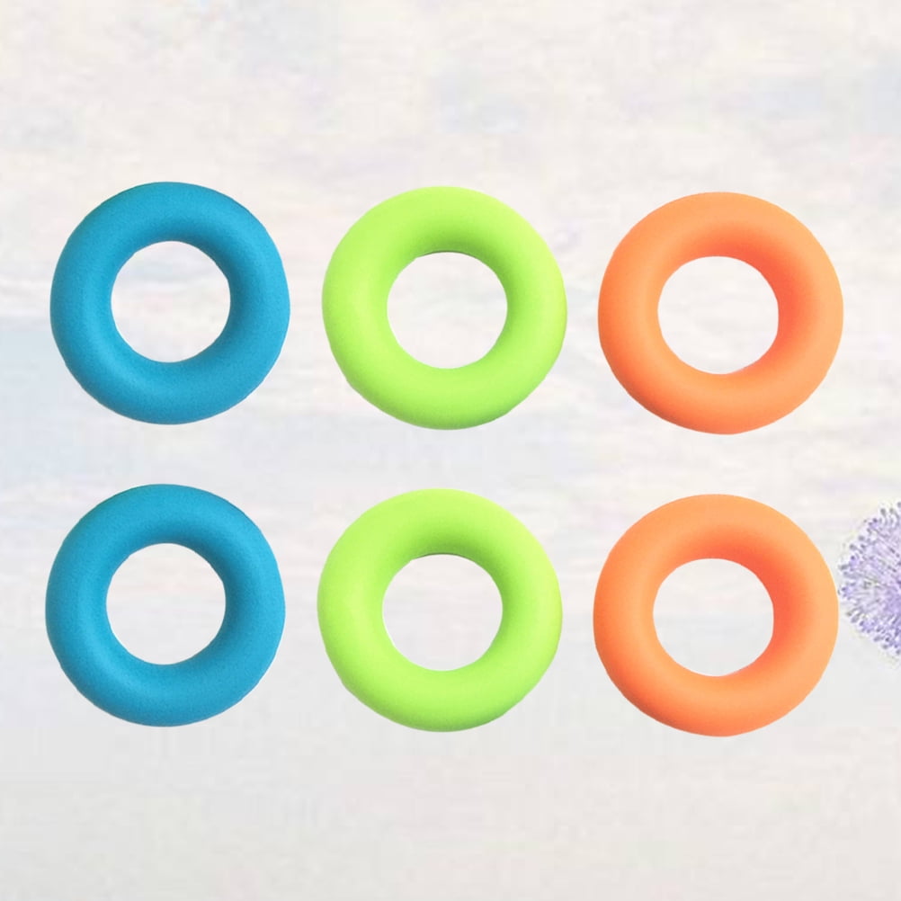 SWETRACE Silicone Strength Silicone Gripper Green 6PCS for Workers ...