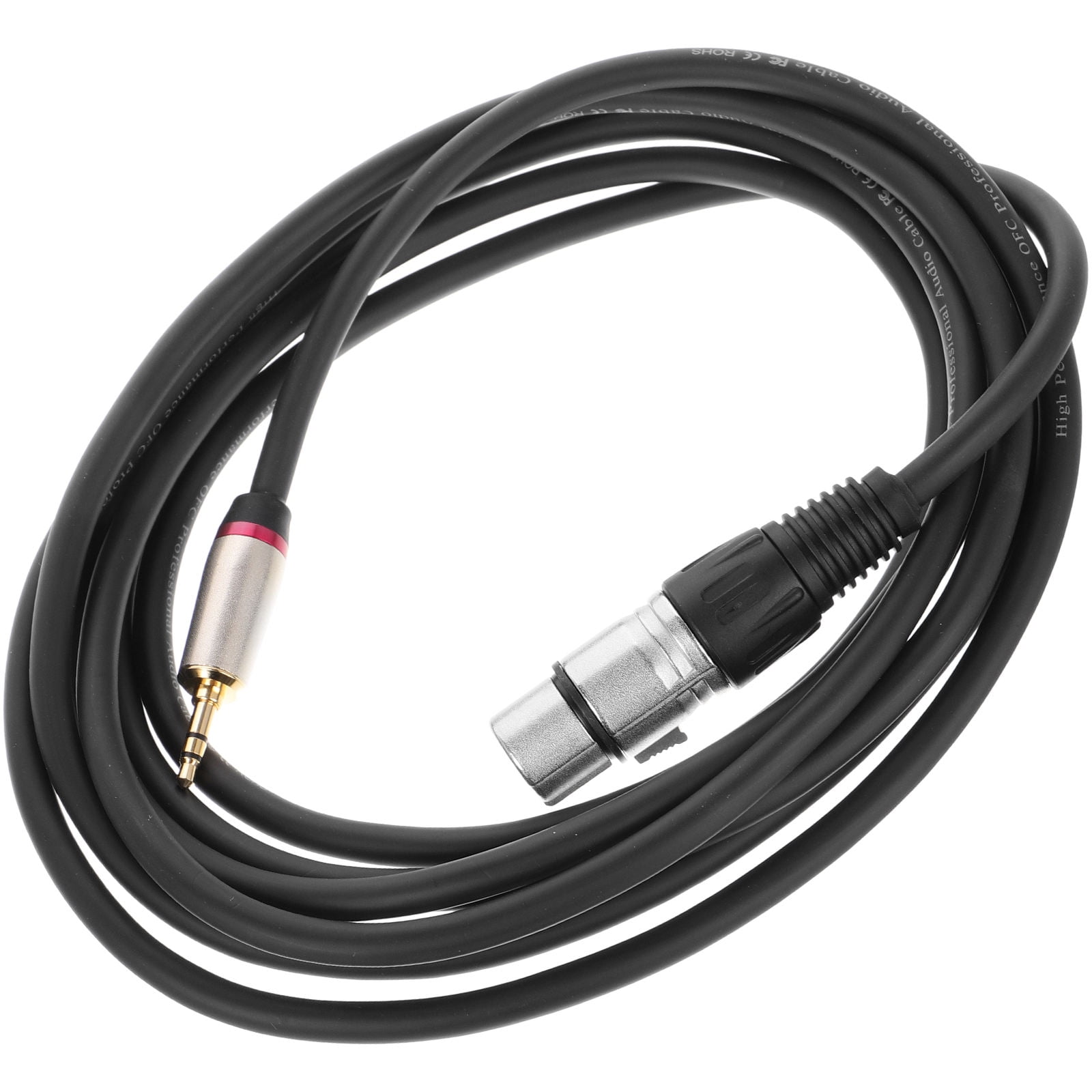 Worgeous Audio Line Mini XLR Adapter Female to Stereo Plug - Walmart.com