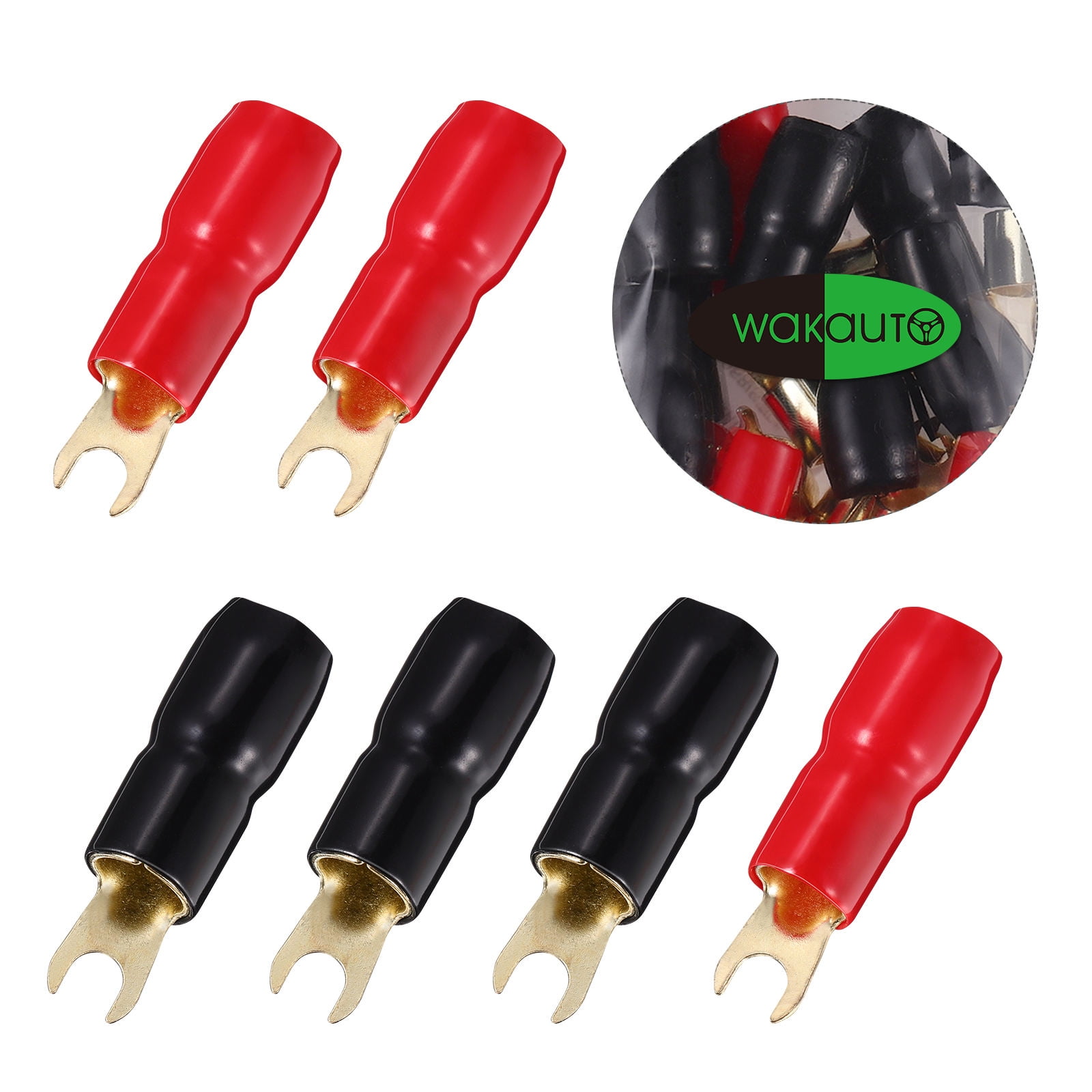 Worgeous Audio Terminal Block Speaker Cable Spade Connector Terminals ...