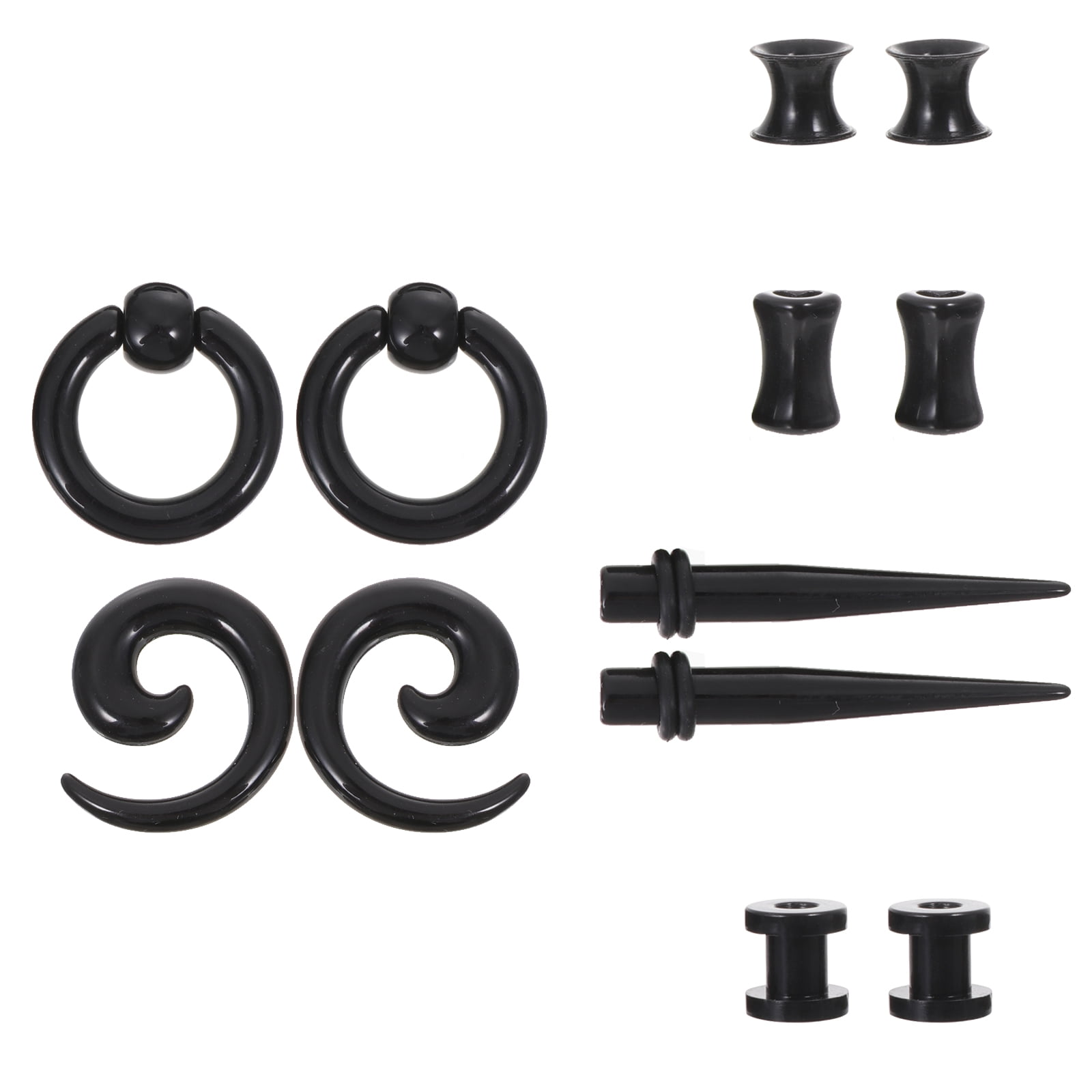 Worgeous Auricle Puncture Ear Amplifier Taper Plugs and Tunnels ...