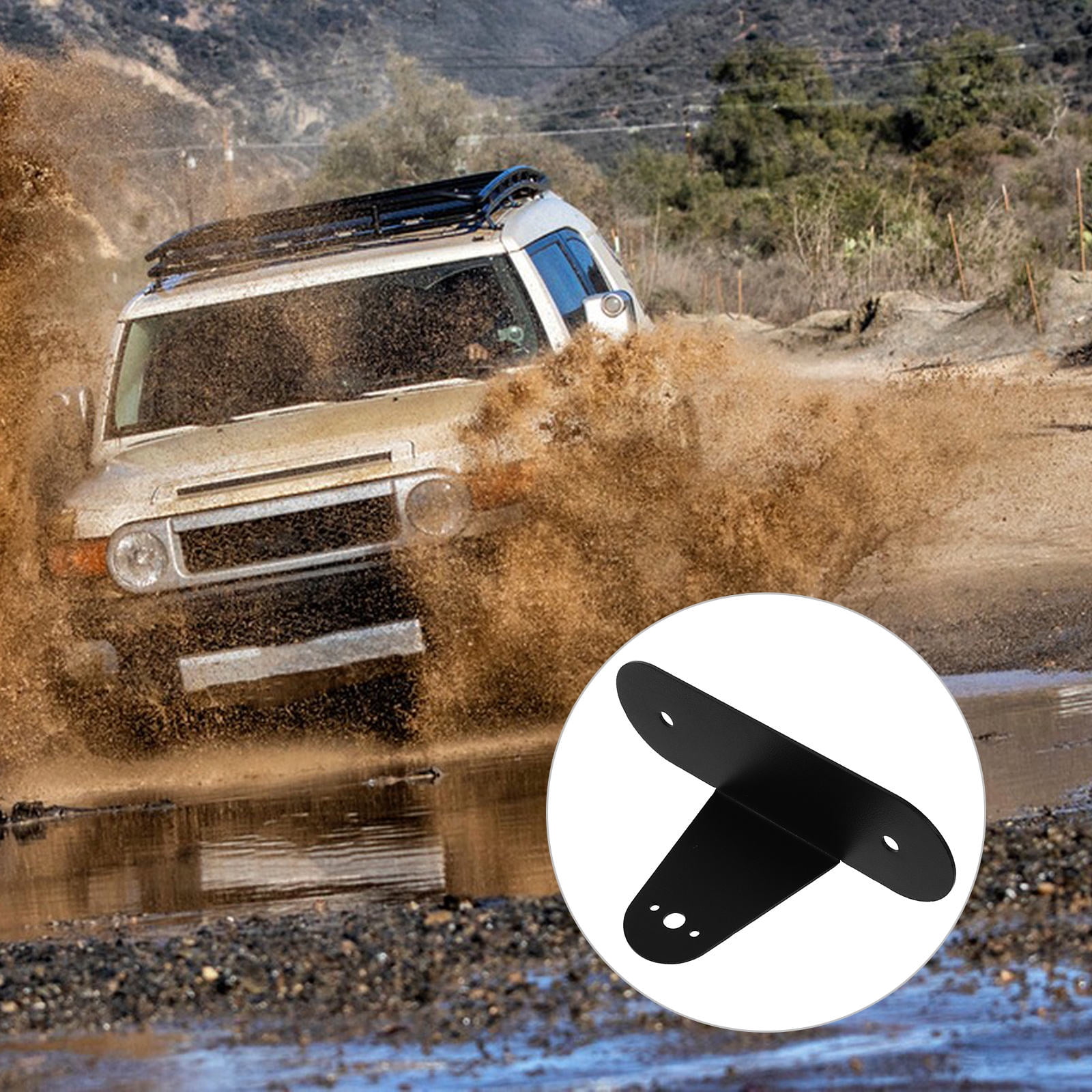 Worgeous Auto Vehicle Mounted Bracket Car Accessory Car Engine Light ...