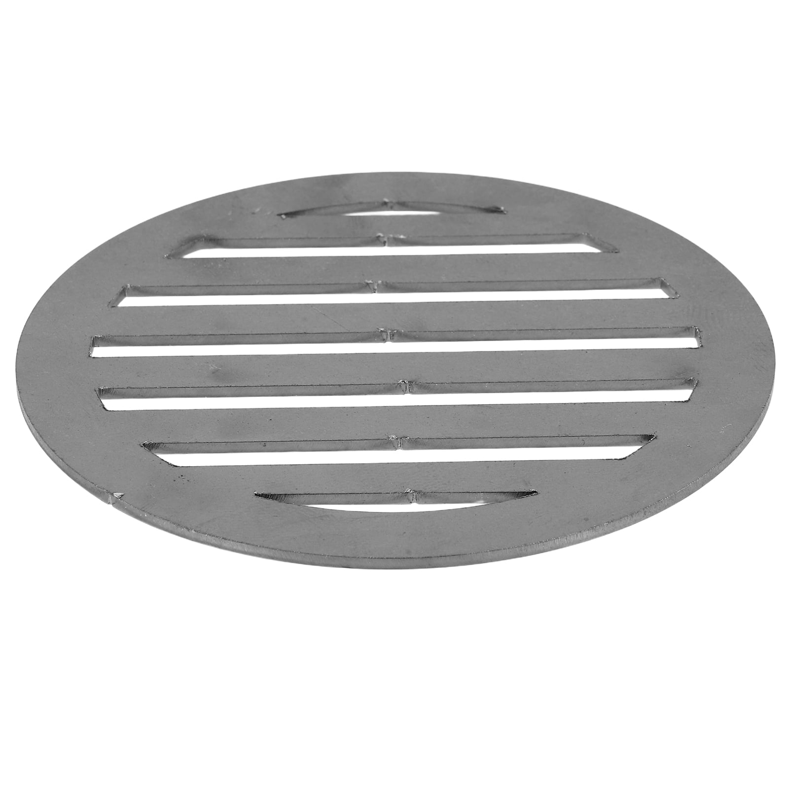 Worgeous BBQ Cast Iron Charcoal Plate Grills Camping Fire Grate Round ...