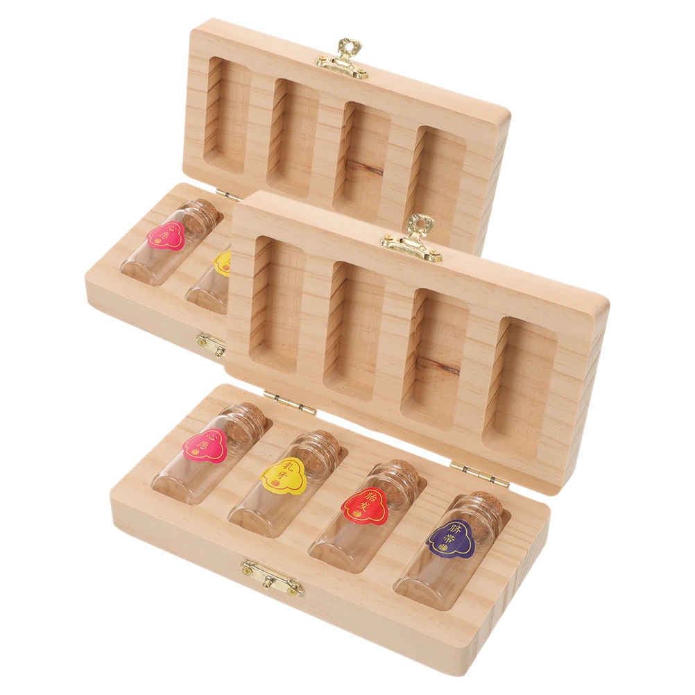 Worgeous Baby Keepsake Box For Fetal Hair And Teeth Wooden Box With ...