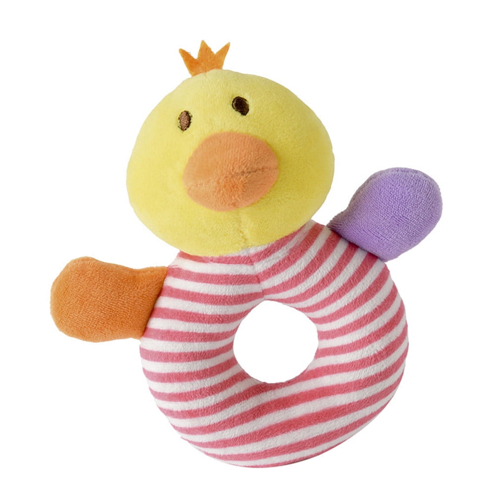 Worgeous Baby Plush Animal Hand Grip Rattles Toys Stuffed Doll ...