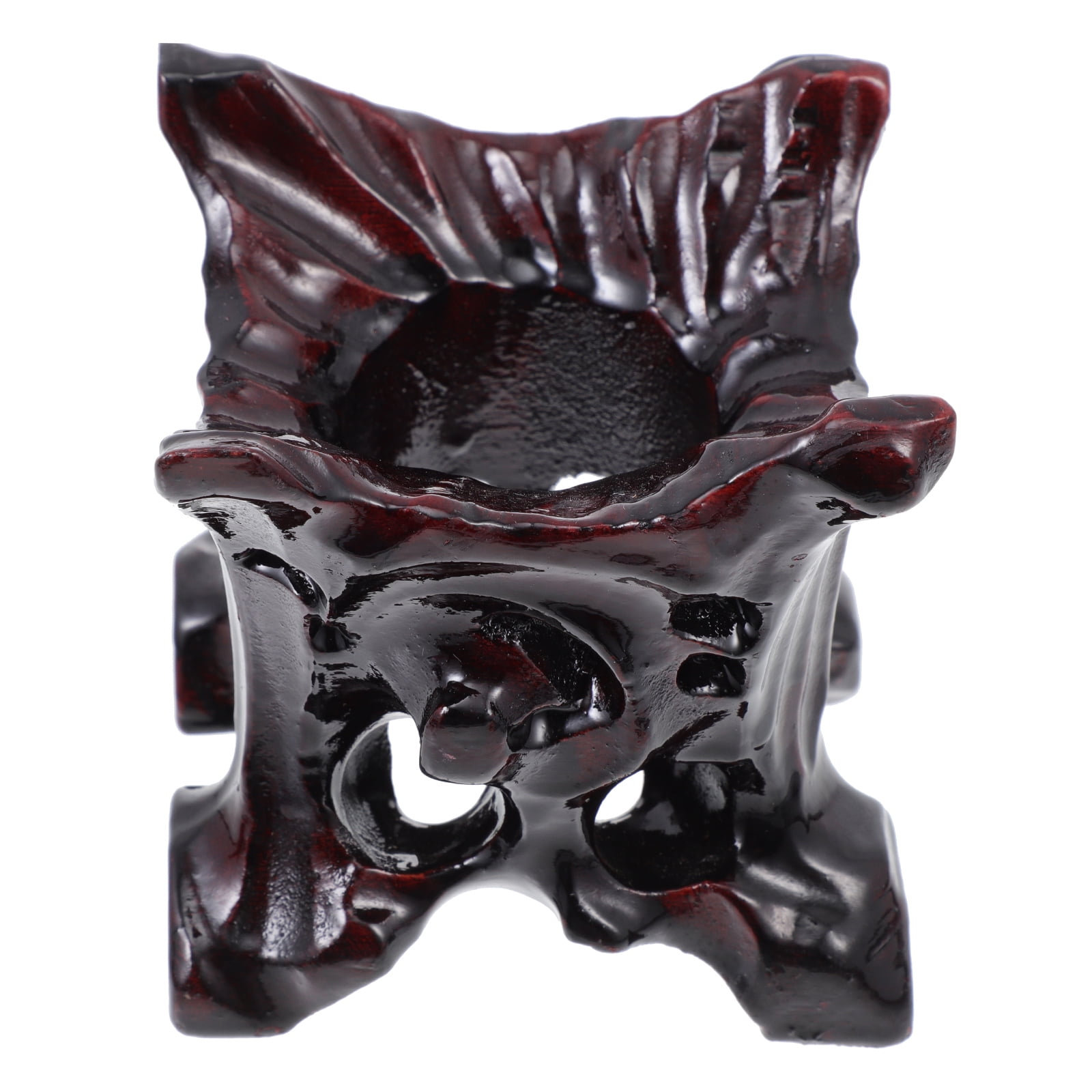 Worgeous Bases Wood Carving Pedestal Sphere Display Stand - Walmart.com