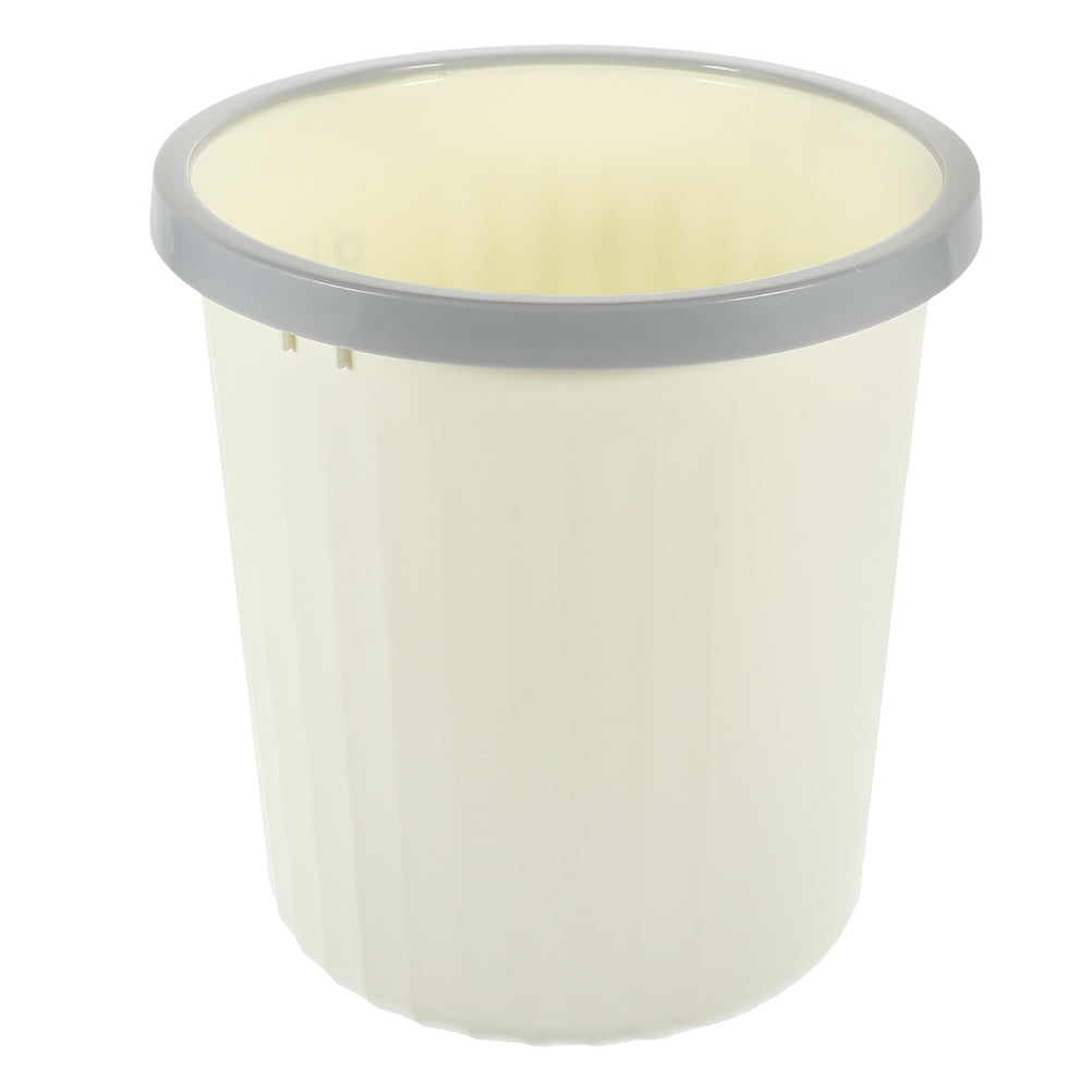 Worgeous Bathroom Trash Can Open Portable Waste Bin Modern Design ...