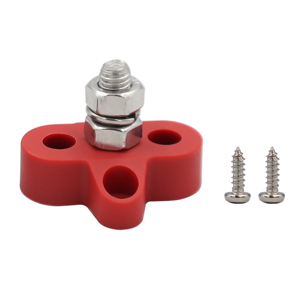 Worgeous Battery Distribution Block Terminal Block 48v Junction Post ...