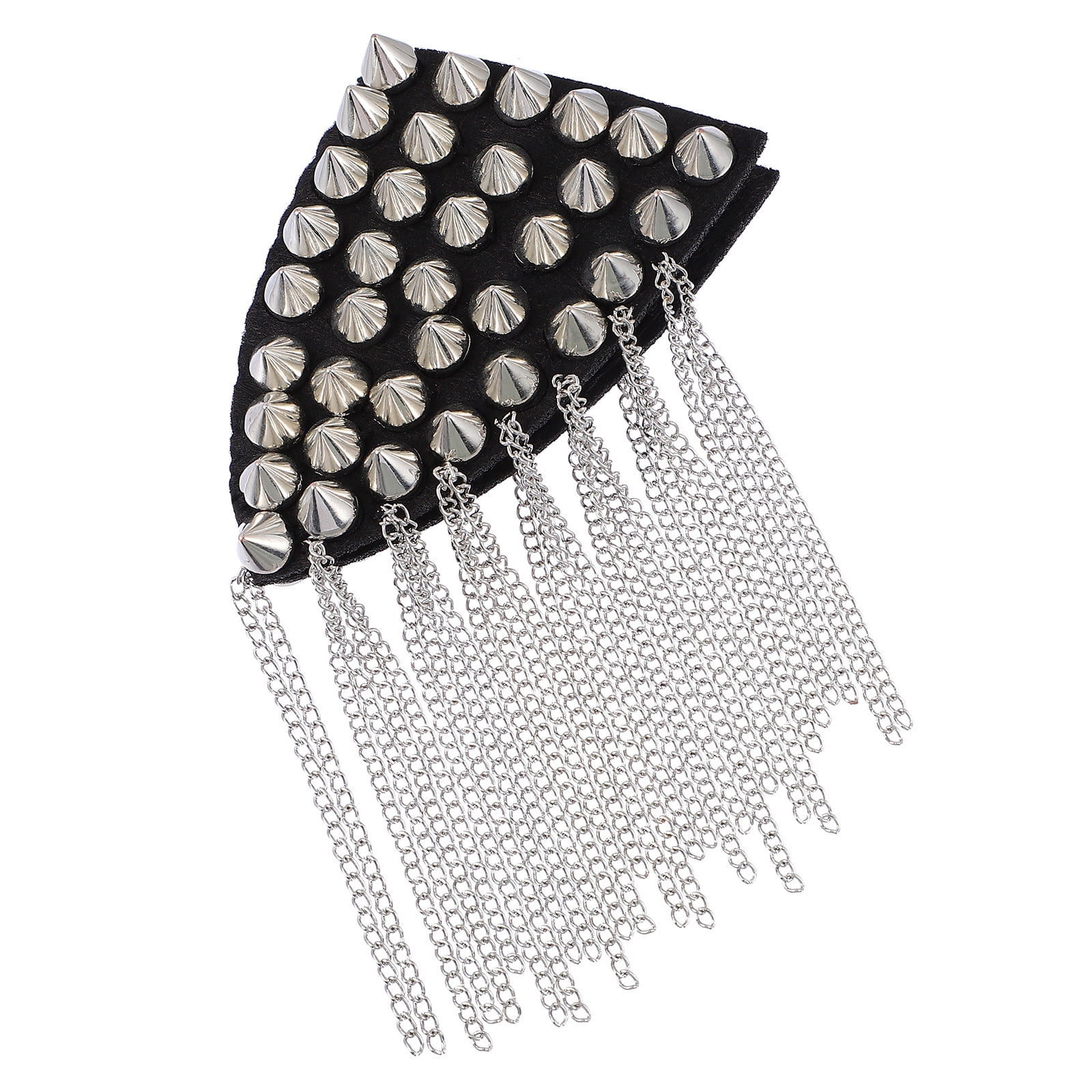 Worgeous Belt Epaulets Shoulder Epaulet Man 17X13X1CM Silver - Walmart.com