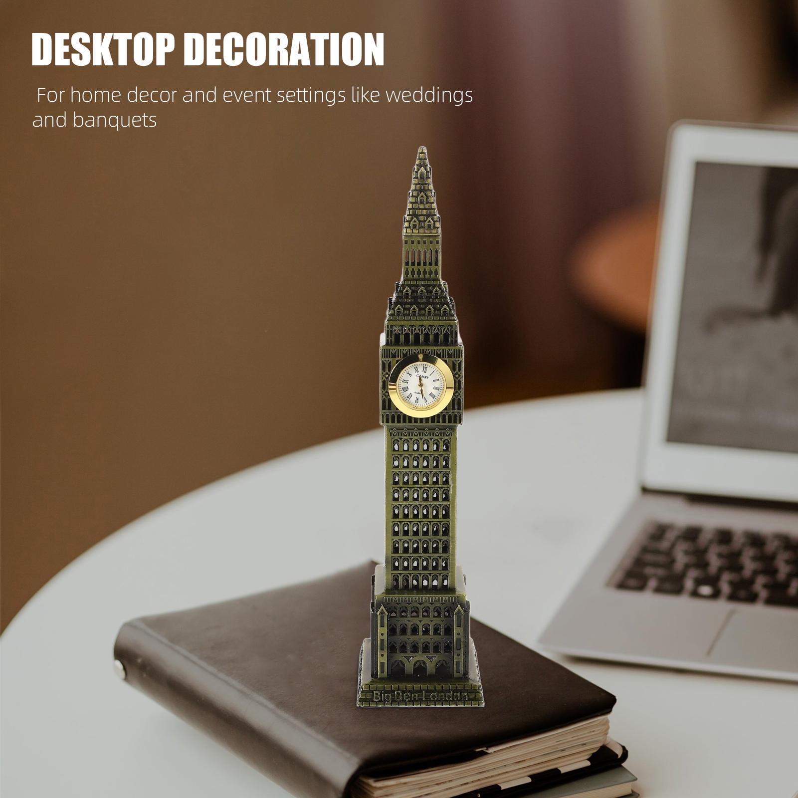 Worgeous Big Ben Replica Statue for Home Decor Made of Alloy in Coffee ...