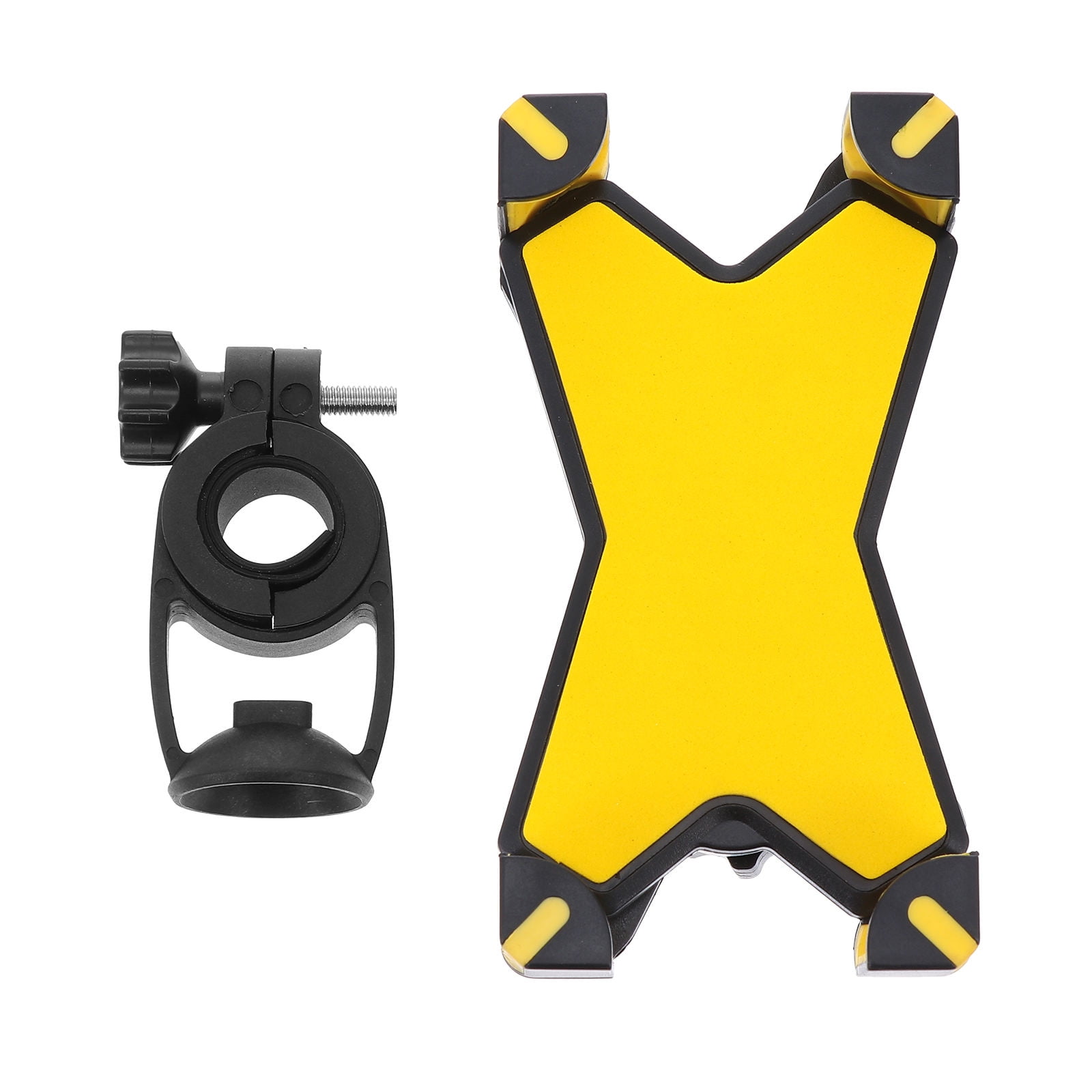 Worgeous Bike Phone Holder Handle Bar Mount Handlebar Cell Stand Yellow ...