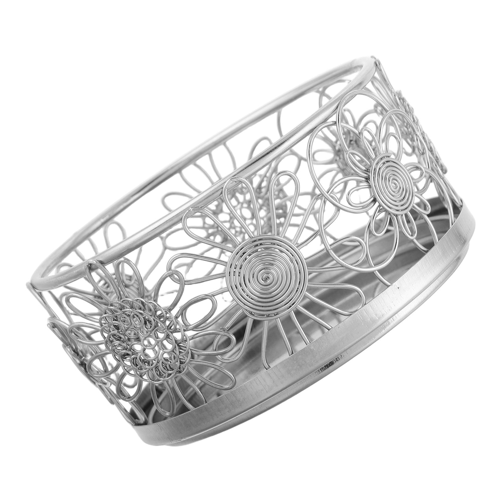 Worgeous Binder Clip Dispenser Round Paper Clip Holder Stainless Steel ...