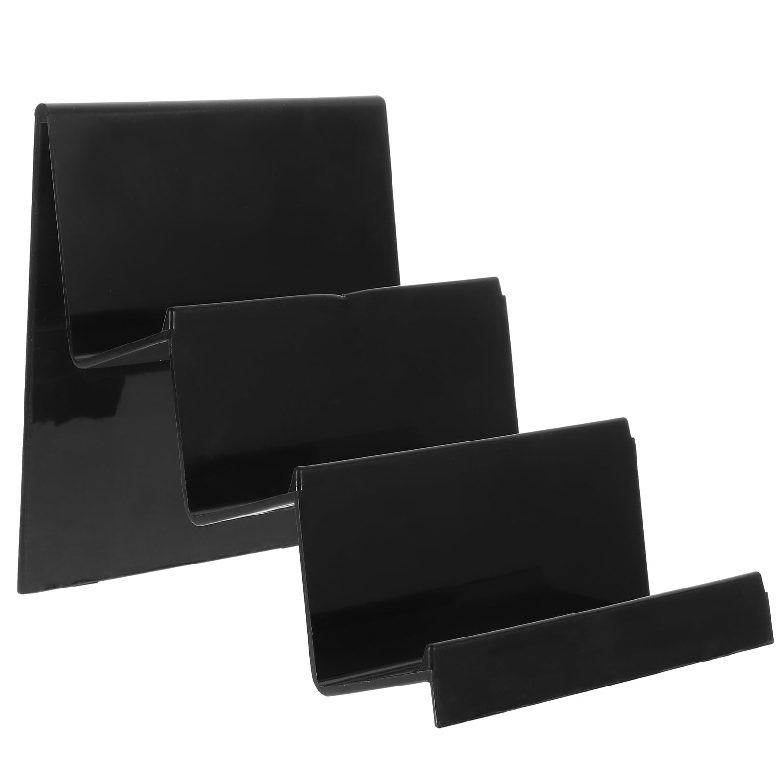 Worgeous Black Acrylic MultiLayer Wallet Display Stand for Paper ...