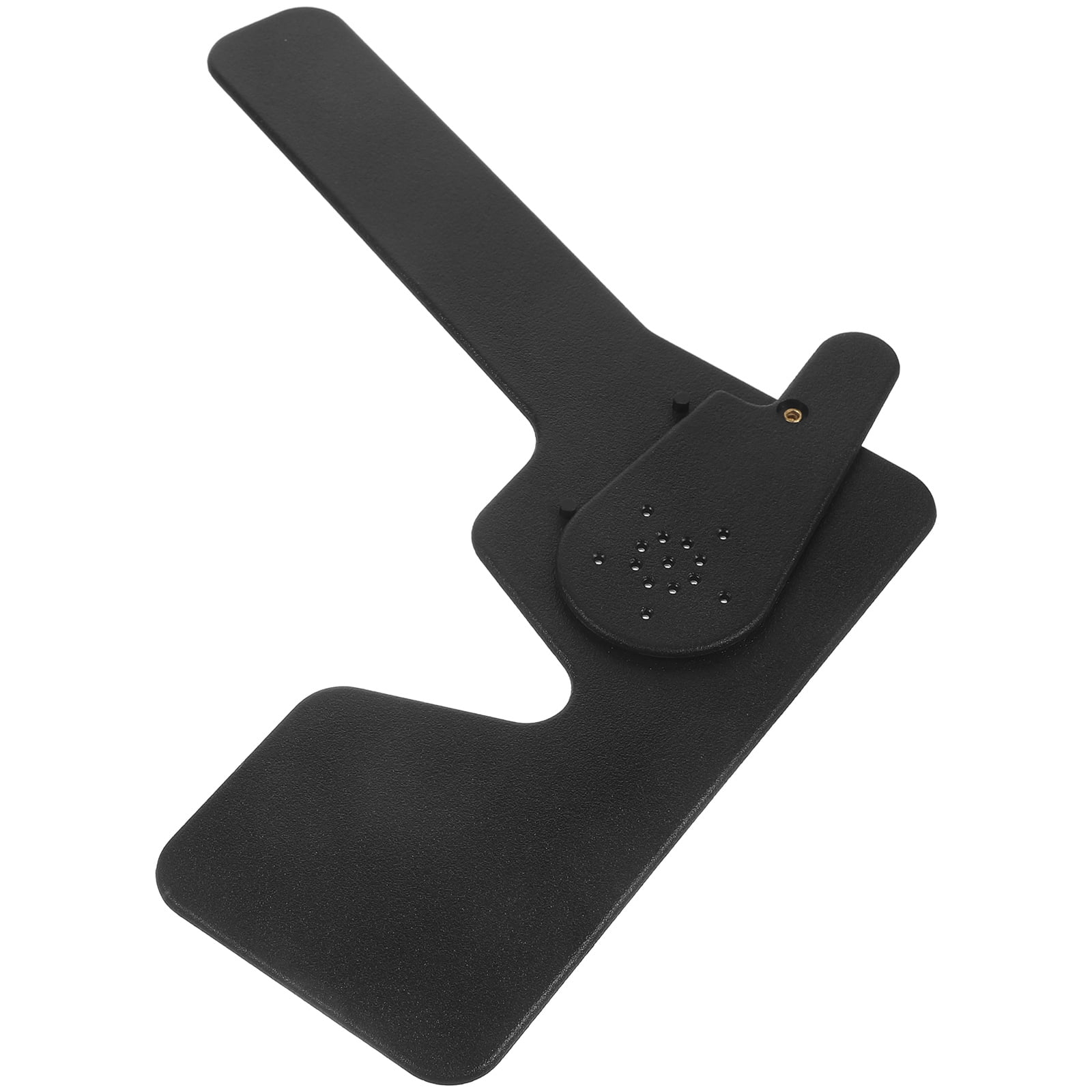 Worgeous Black Leather Pinhole Glasses Eye Occluder for Vision ...