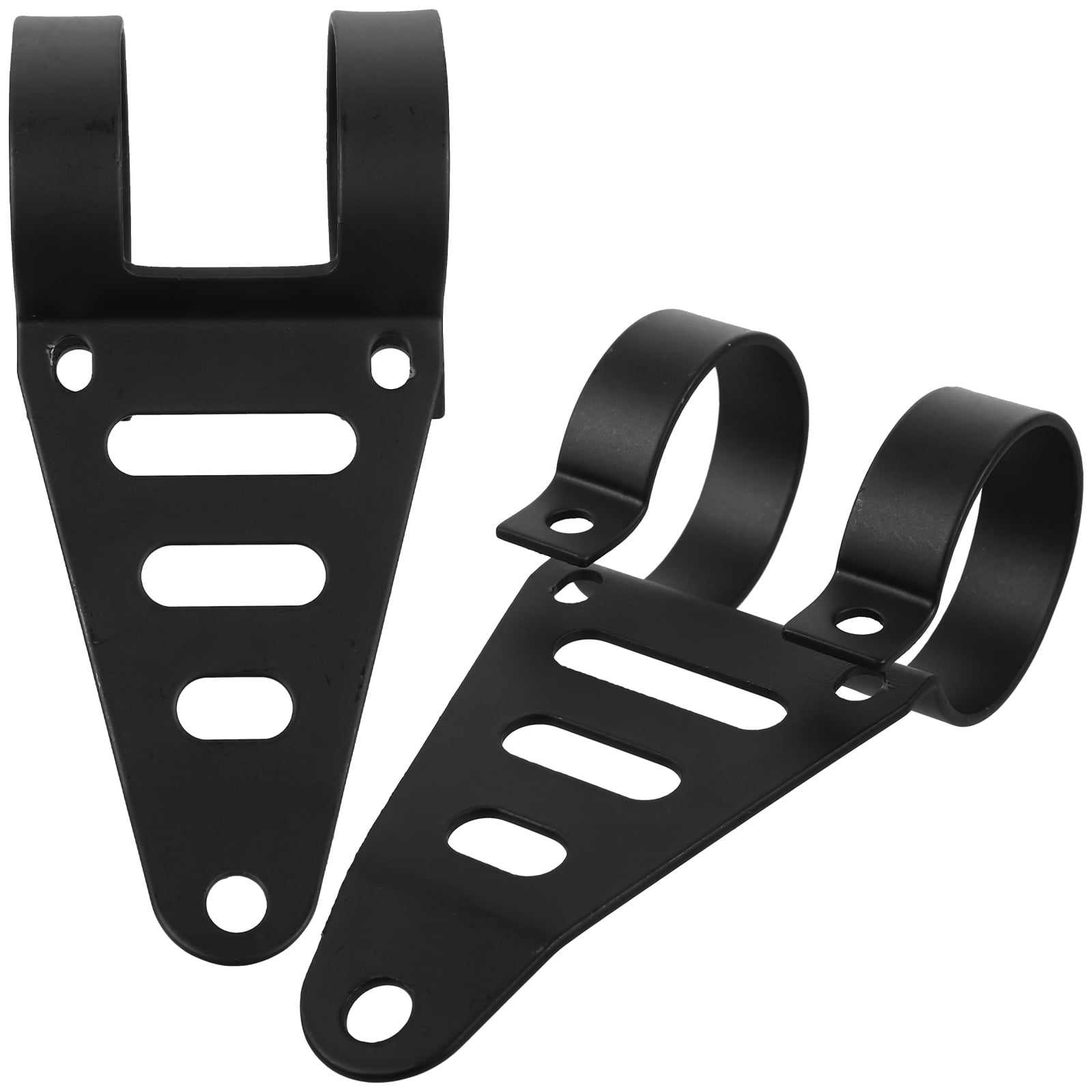 Worgeous Black Motorcycle Headlight Bracket for Secure Mounting Iron ...